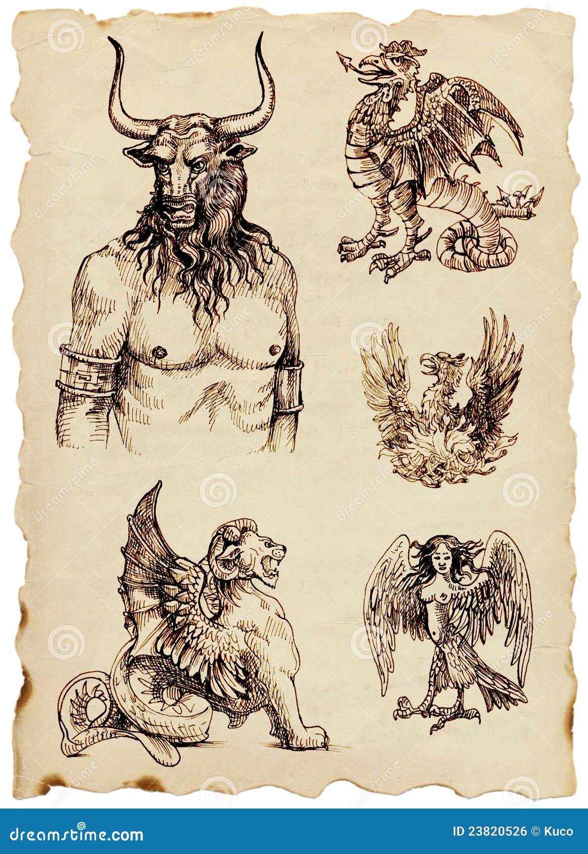 Mitos gregos ilustração stock. Ilustração de medieval - 23820526