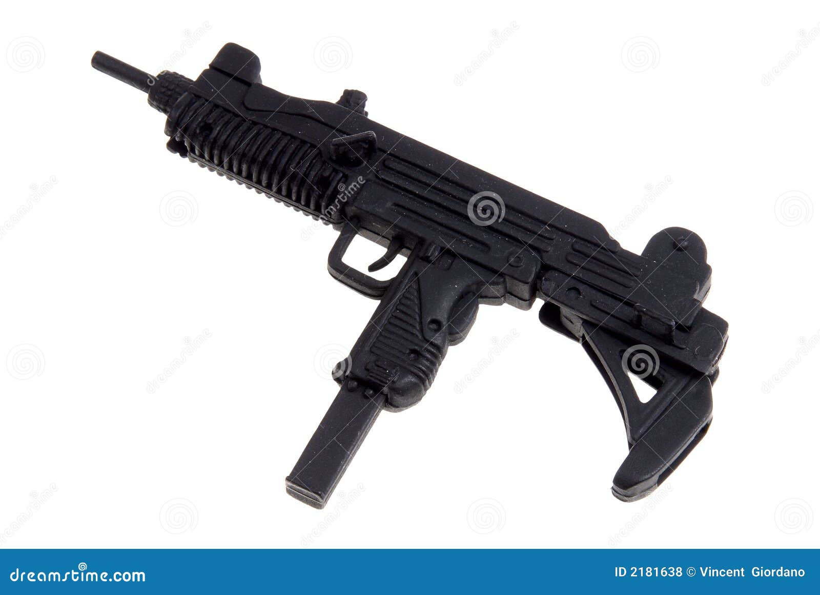 Mitragliatrice Di Uzi Del Giocattolo Fotografia Stock - Immagine di ...