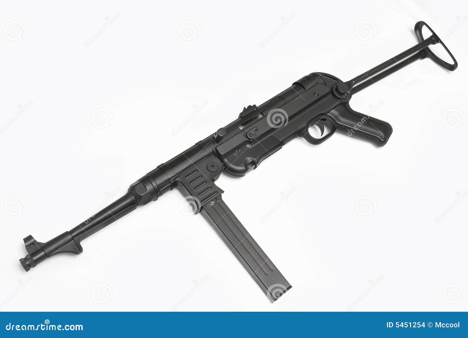 Mitraillette Allemande. MP40 Photo stock - Image du guerre, danger: 5451254