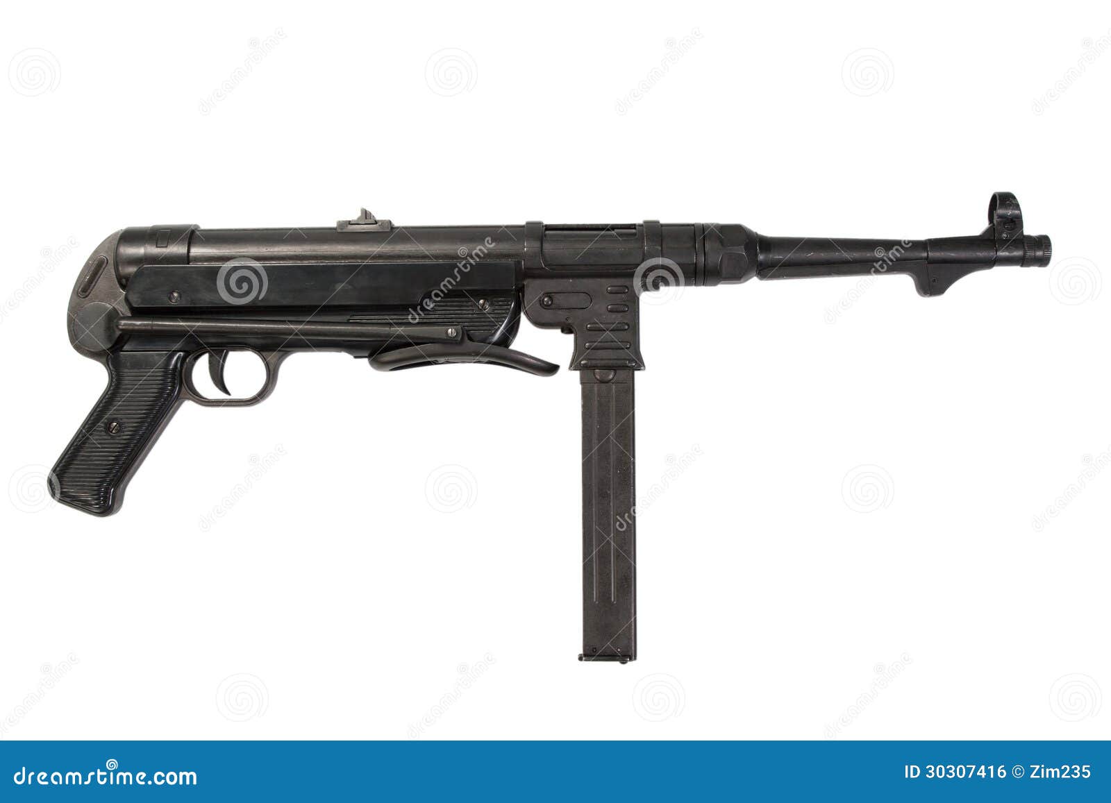 Mitraillette MP40 photo éditorial. Image du wehrmacht - 30307416