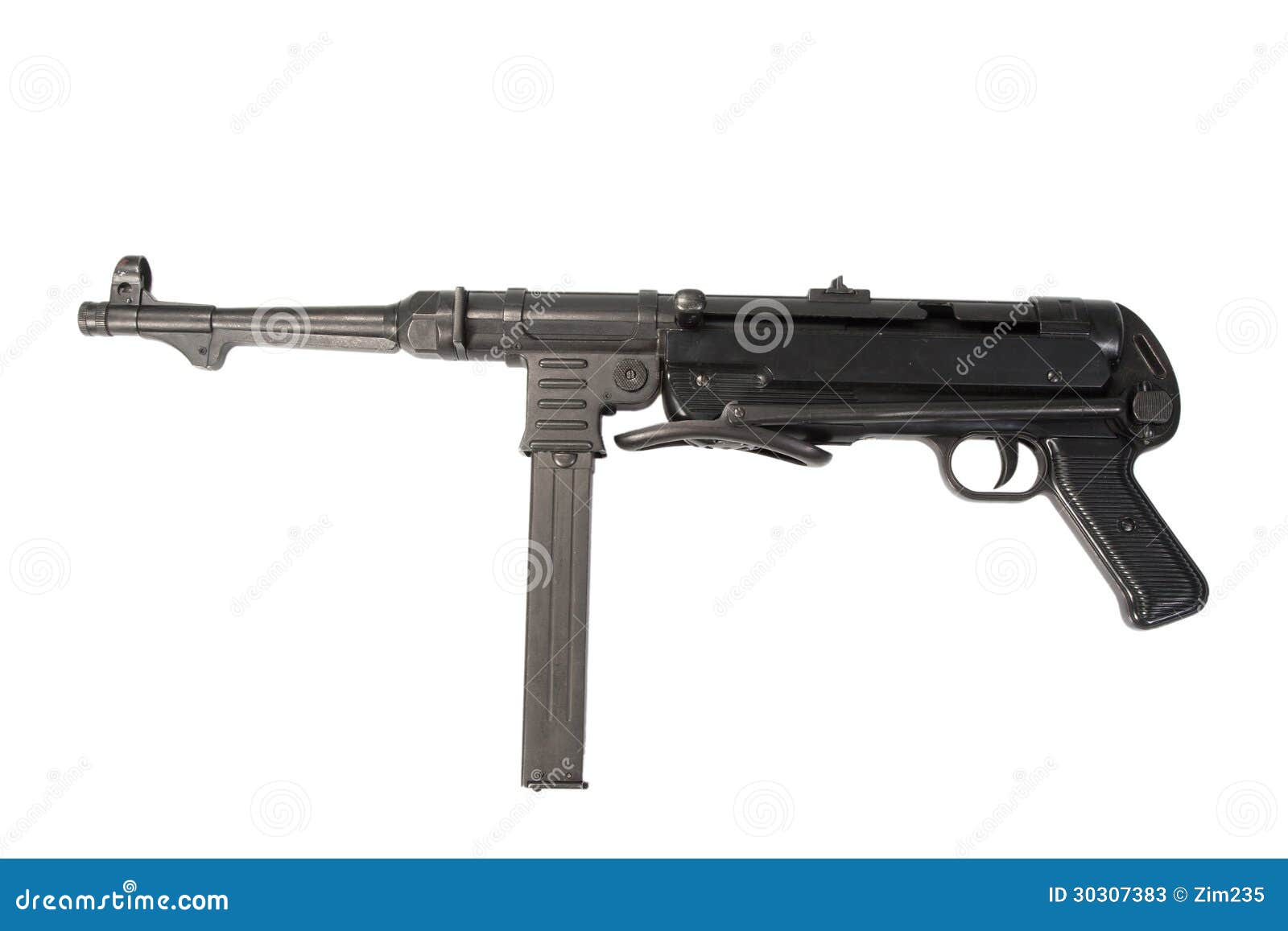Mitraillette MP40 photo stock éditorial. Image du automatique - 30307383