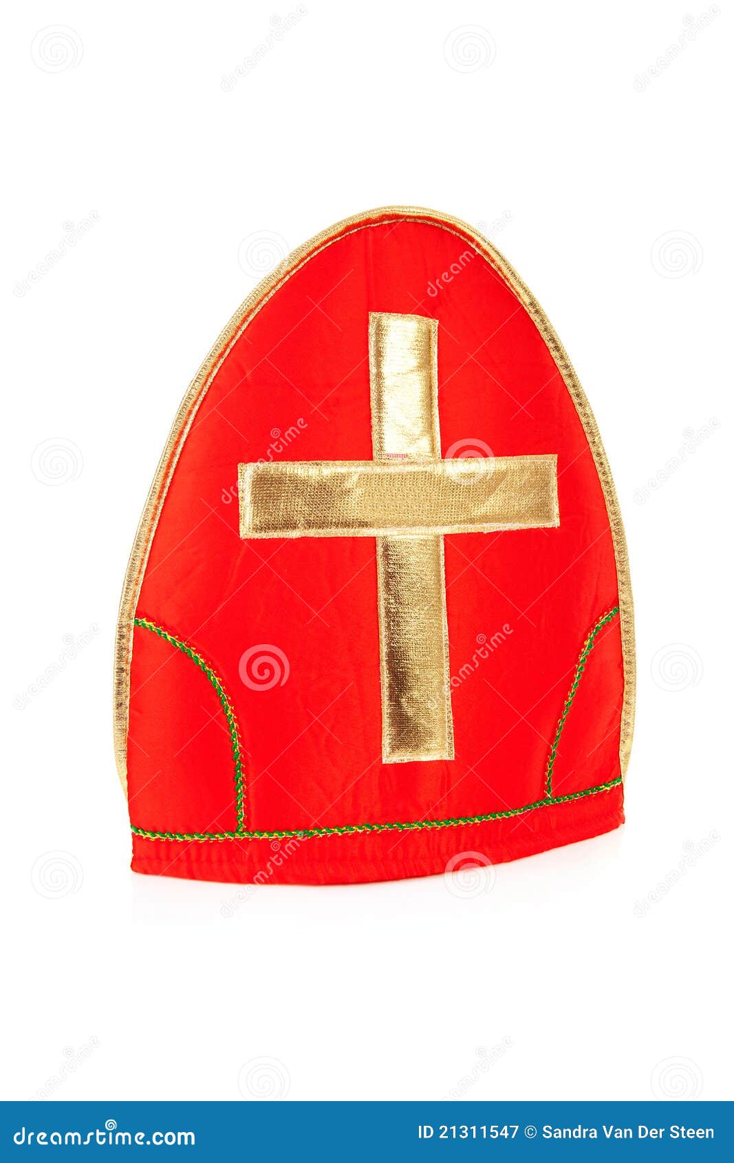 Mitre Also Known As Mijter of Sinterklaas Stock Image - Image of ...