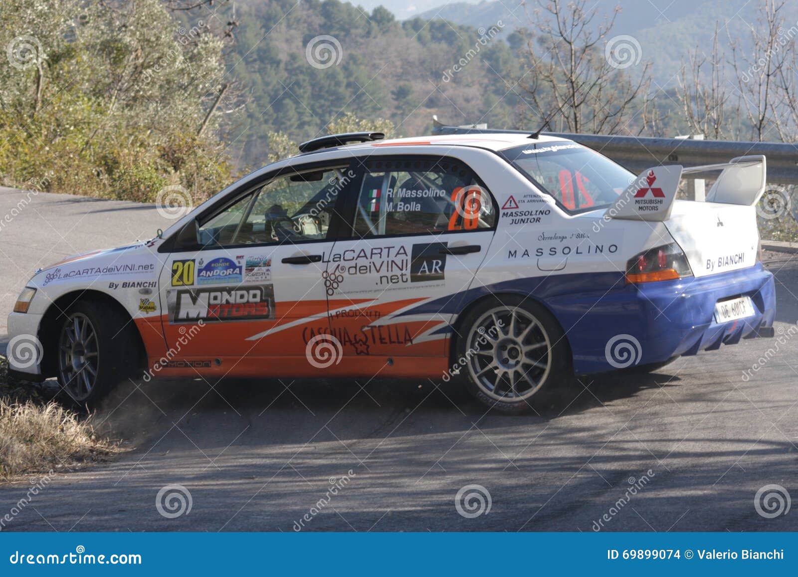 Mitsubishi evo 9 rally car editorial stock image. Image of held - 69899074