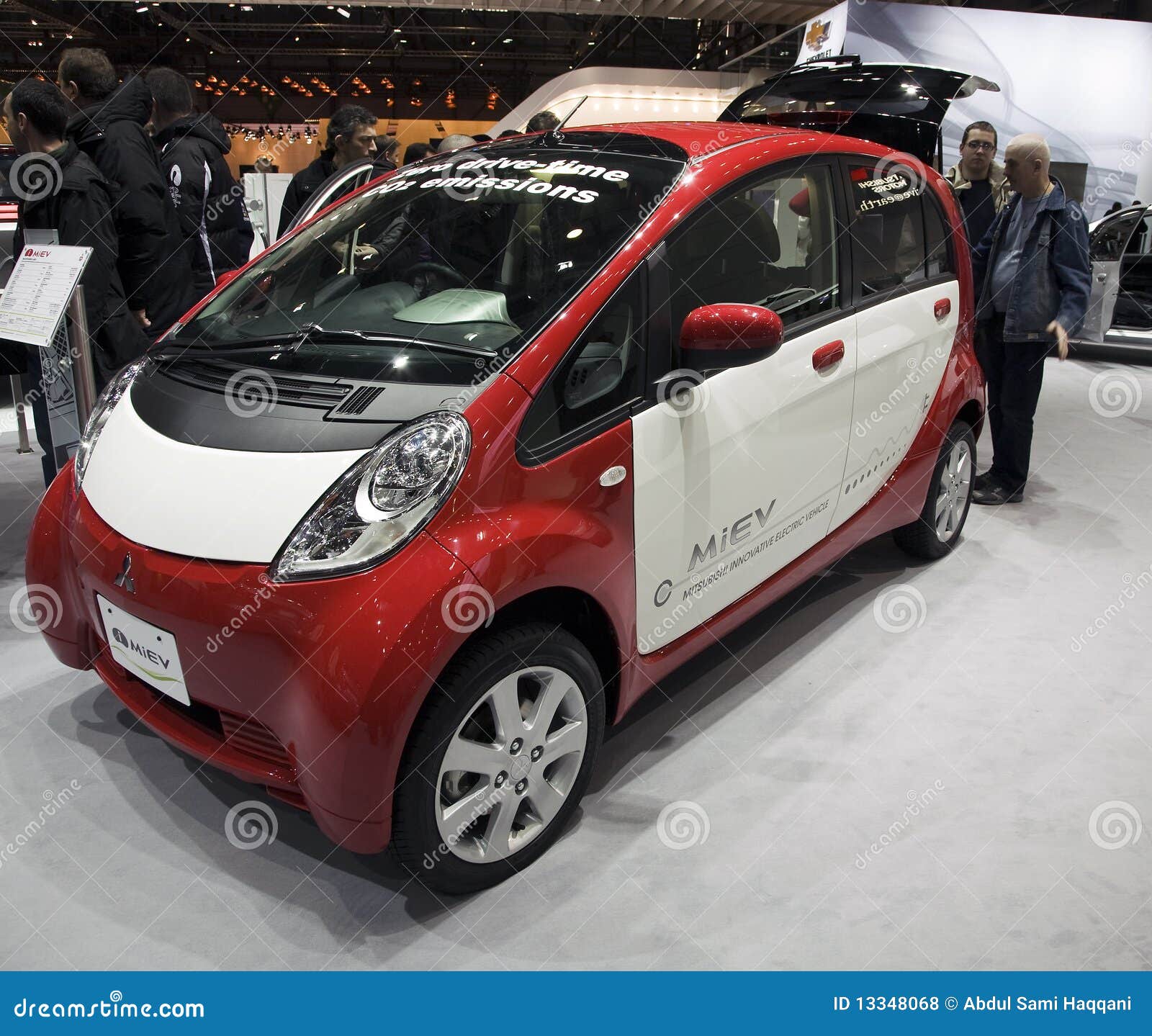 Mitsubishi Miev Electric Car Editorial Stock Photo - Image of carmaker ...