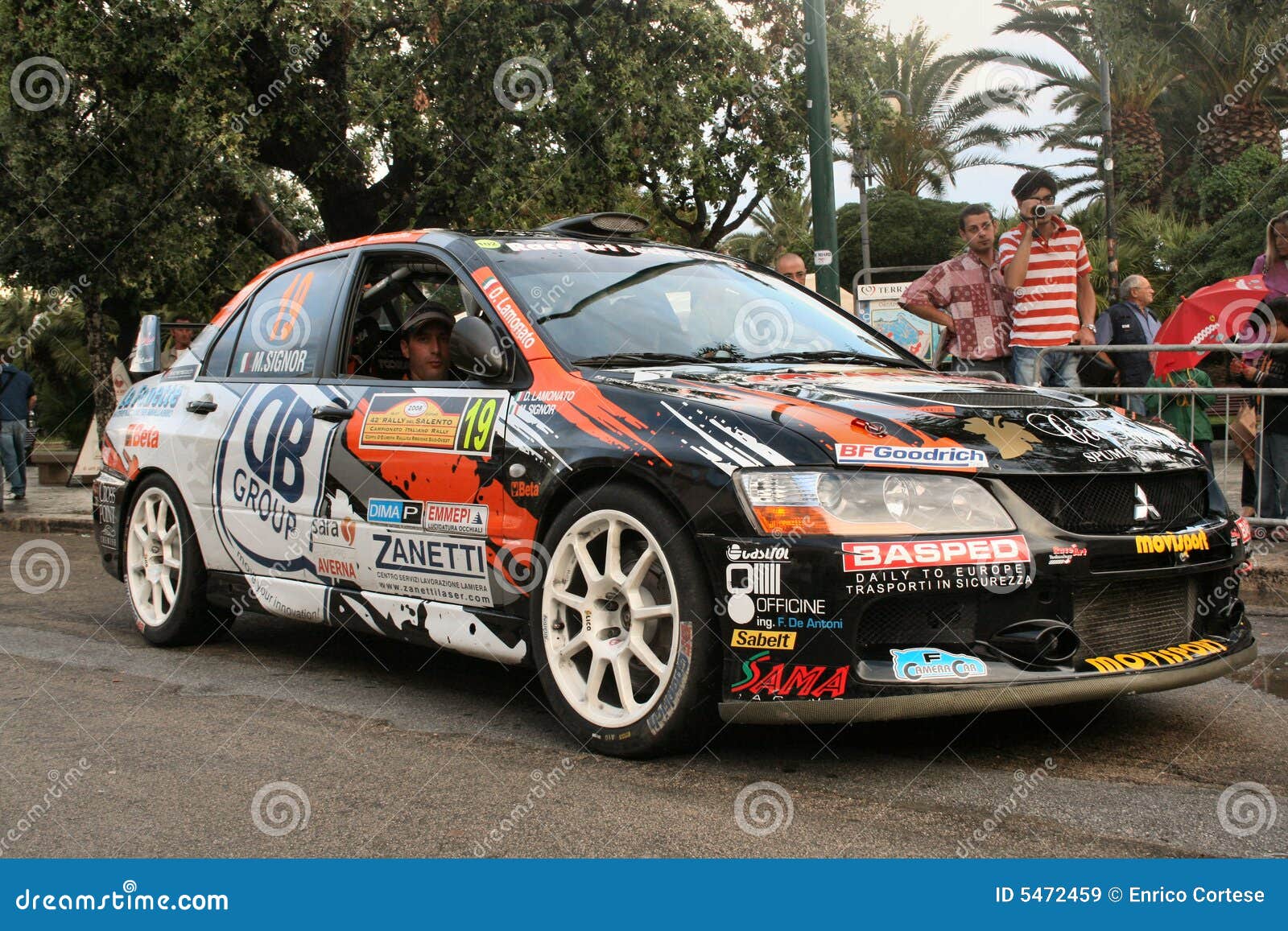 Mitsubishi rally car editorial stock image. Image of european - 5472459