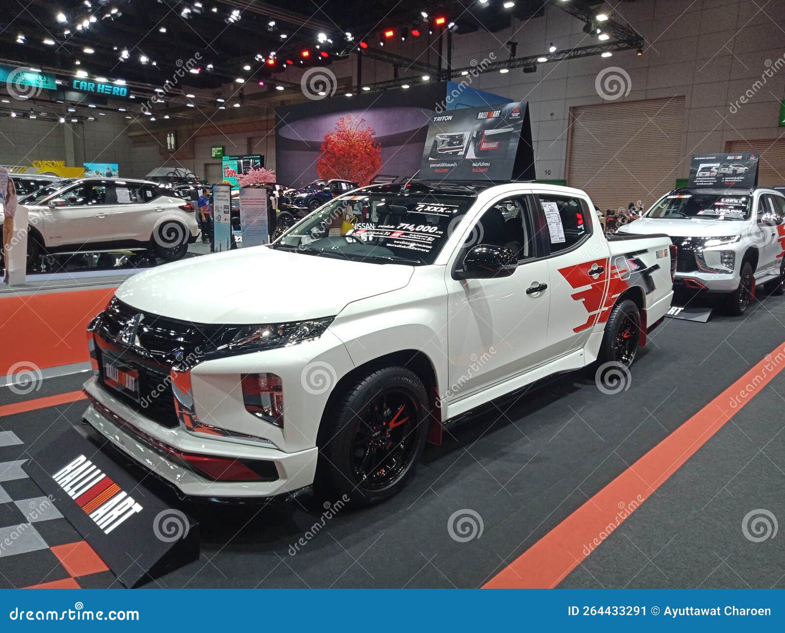 MITSUBISHI TRITON DOUBLE CAB 2.5GLX RALLIART FRONT Editorial Photo ...
