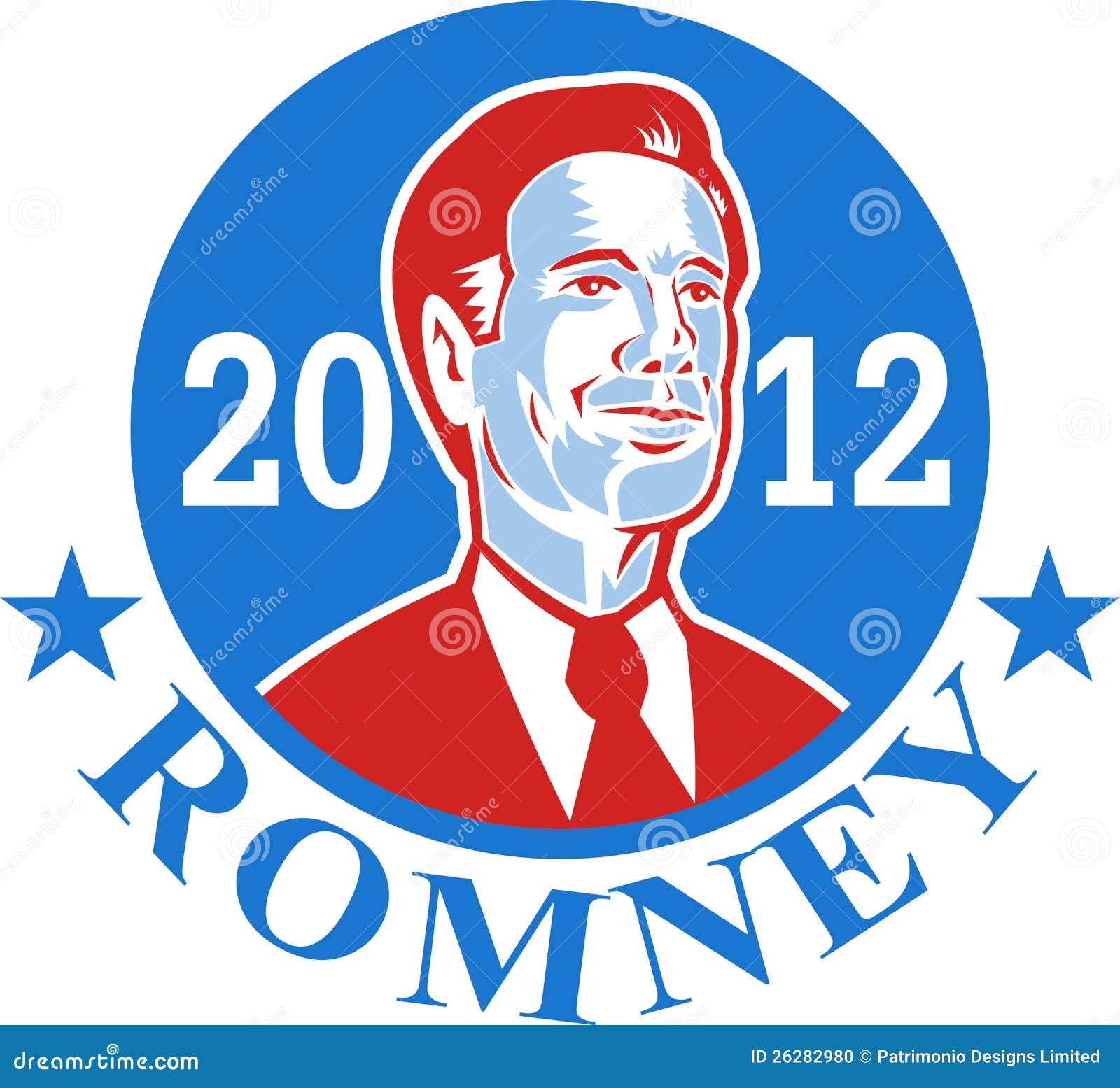 Mitt Romney for American President 2012 Editorial Image - Illustration ...