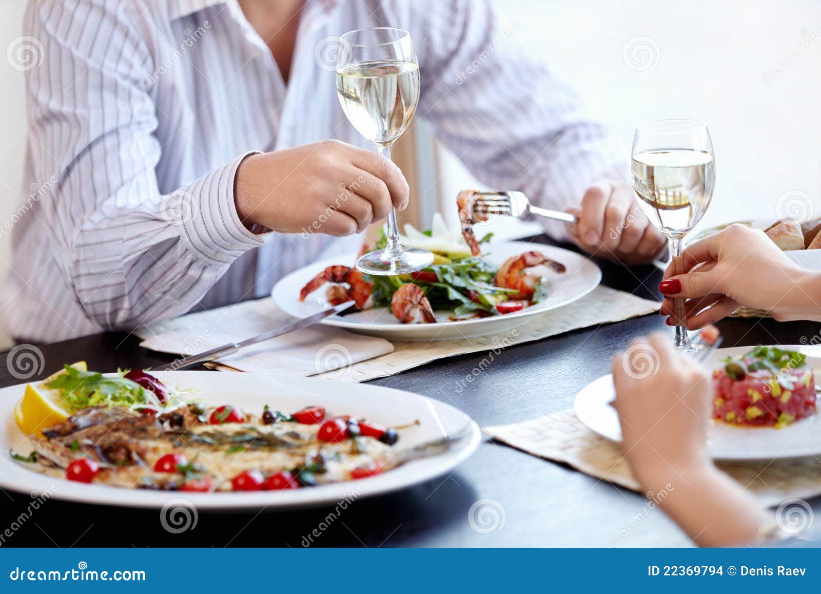 Mittagessen stockfoto. Bild von frauen, menschlich, frau - 22369794