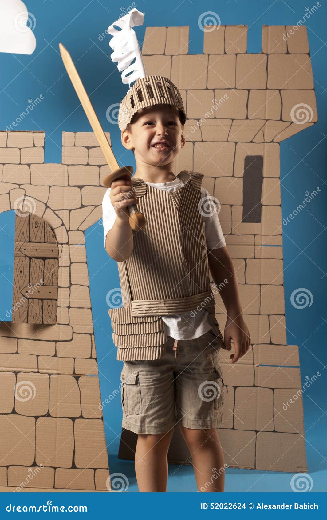 Mittelalterliches Ritterkind Stockfoto - Bild von gewölbt, junggeselle ...