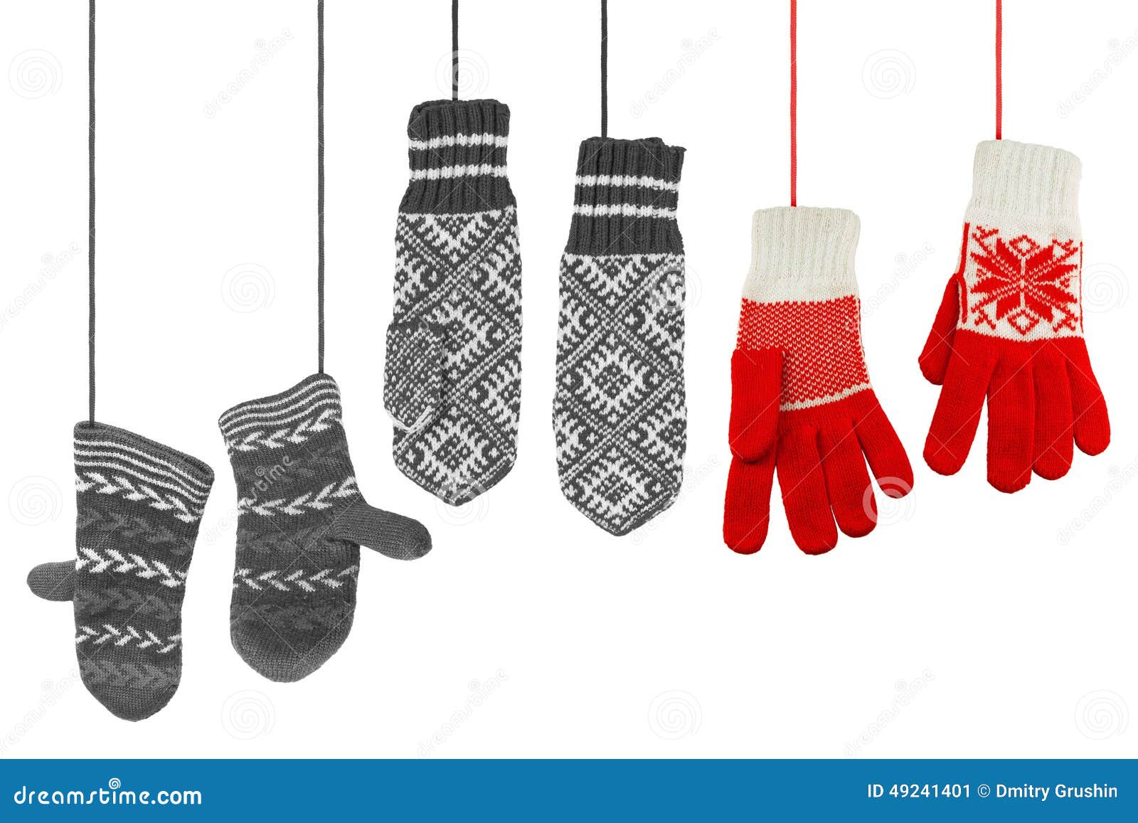 Mittens stock image. Image of spring, style, design, cord - 49241401