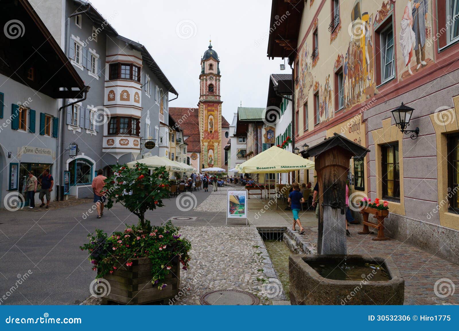 Mittenwald, Alemania foto editorial. Imagen de rural - 30532306