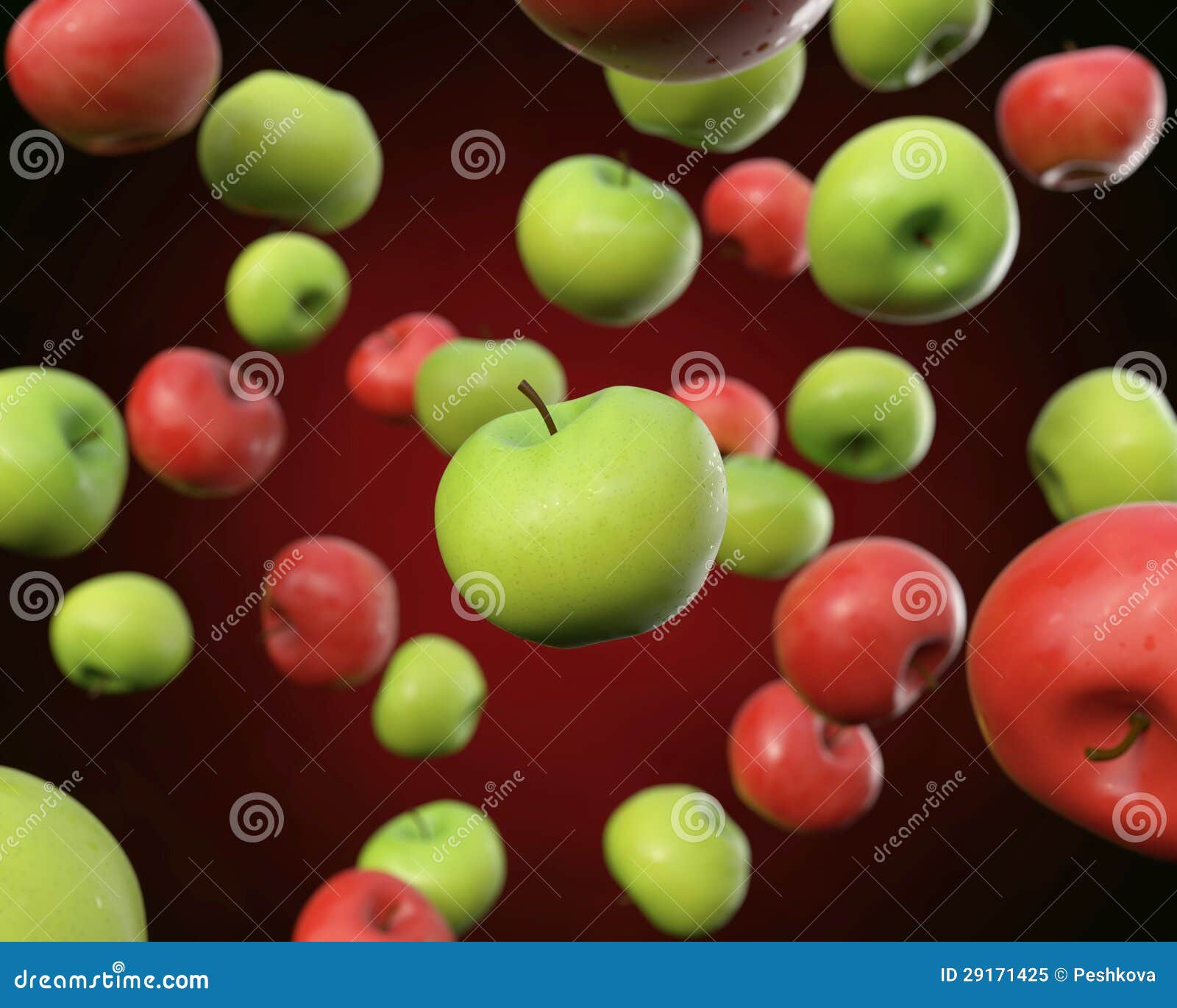 Mix apples stock image. Image of crunchy, nutritious - 29171425