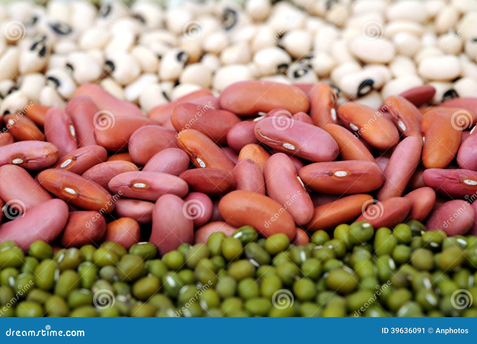 Mix bean stock image. Image of nutrition, pattern, plant - 39636091