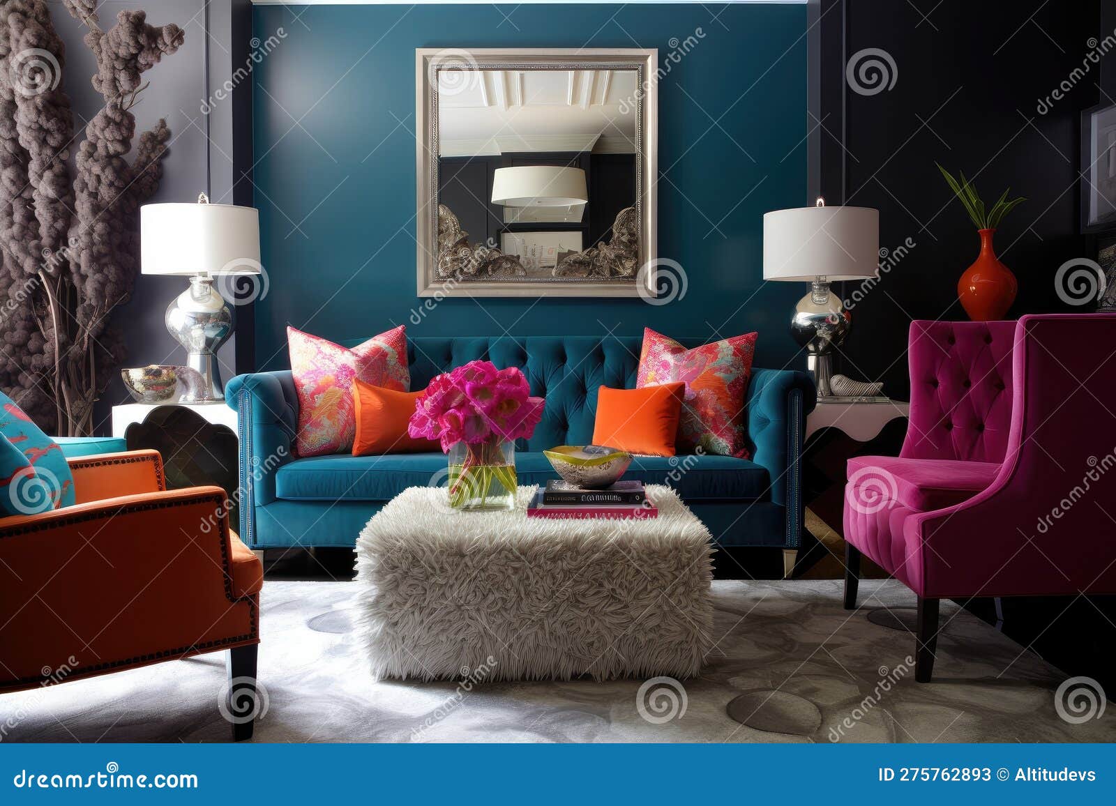 A Mix of Bold Colors and Textures with Pops of Unexpected Contrast ...