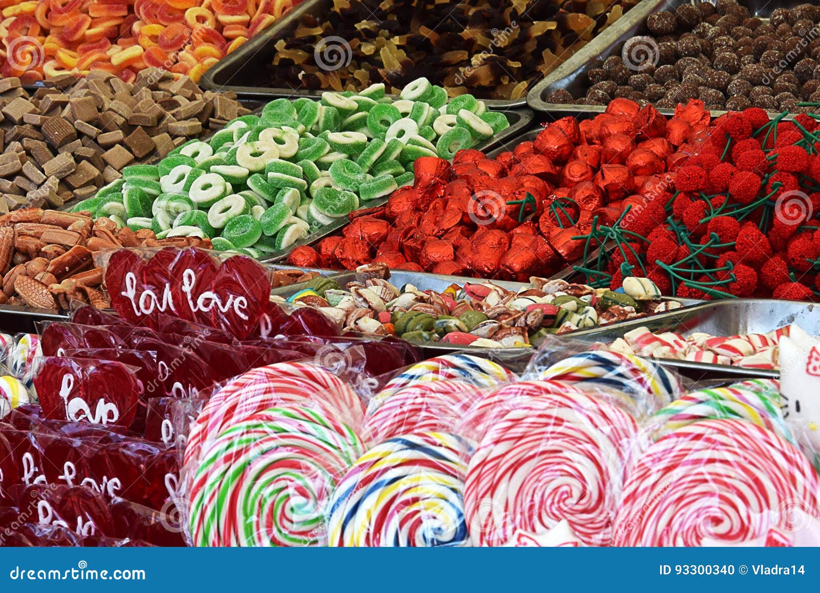 Mix candy stock photo. Image of lollipops, sugary, flavor - 93300340