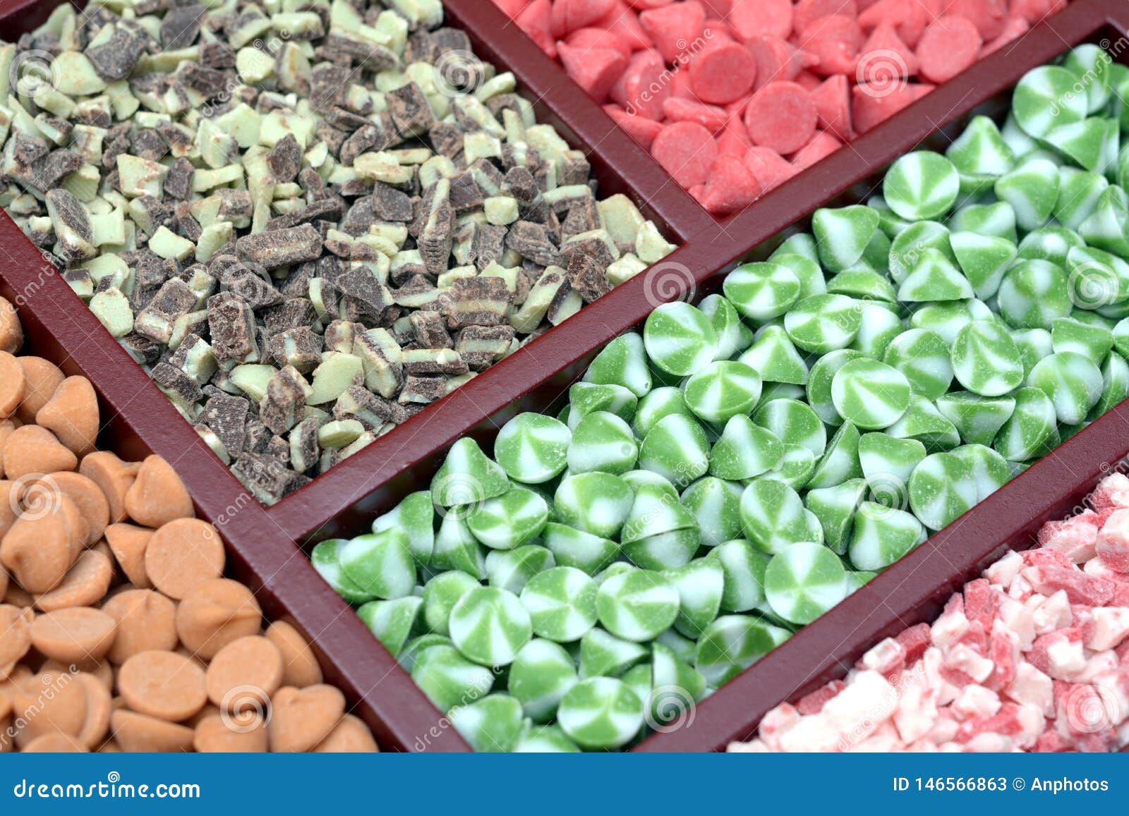 Mix chocolate chips stock image. Image of pile, nipple - 146566863