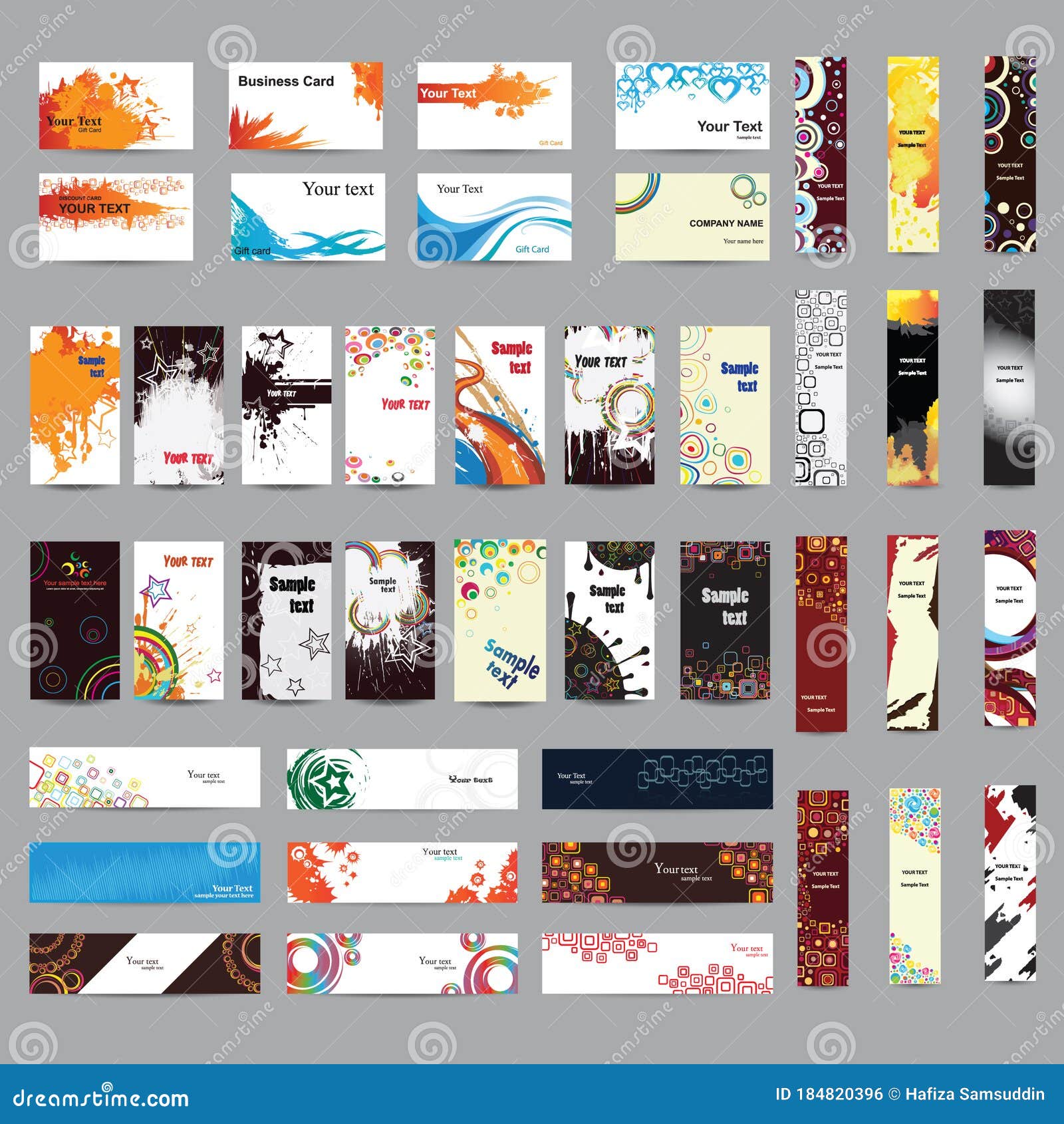 Mix collection of banners. stock photo. Image of heart - 184820396