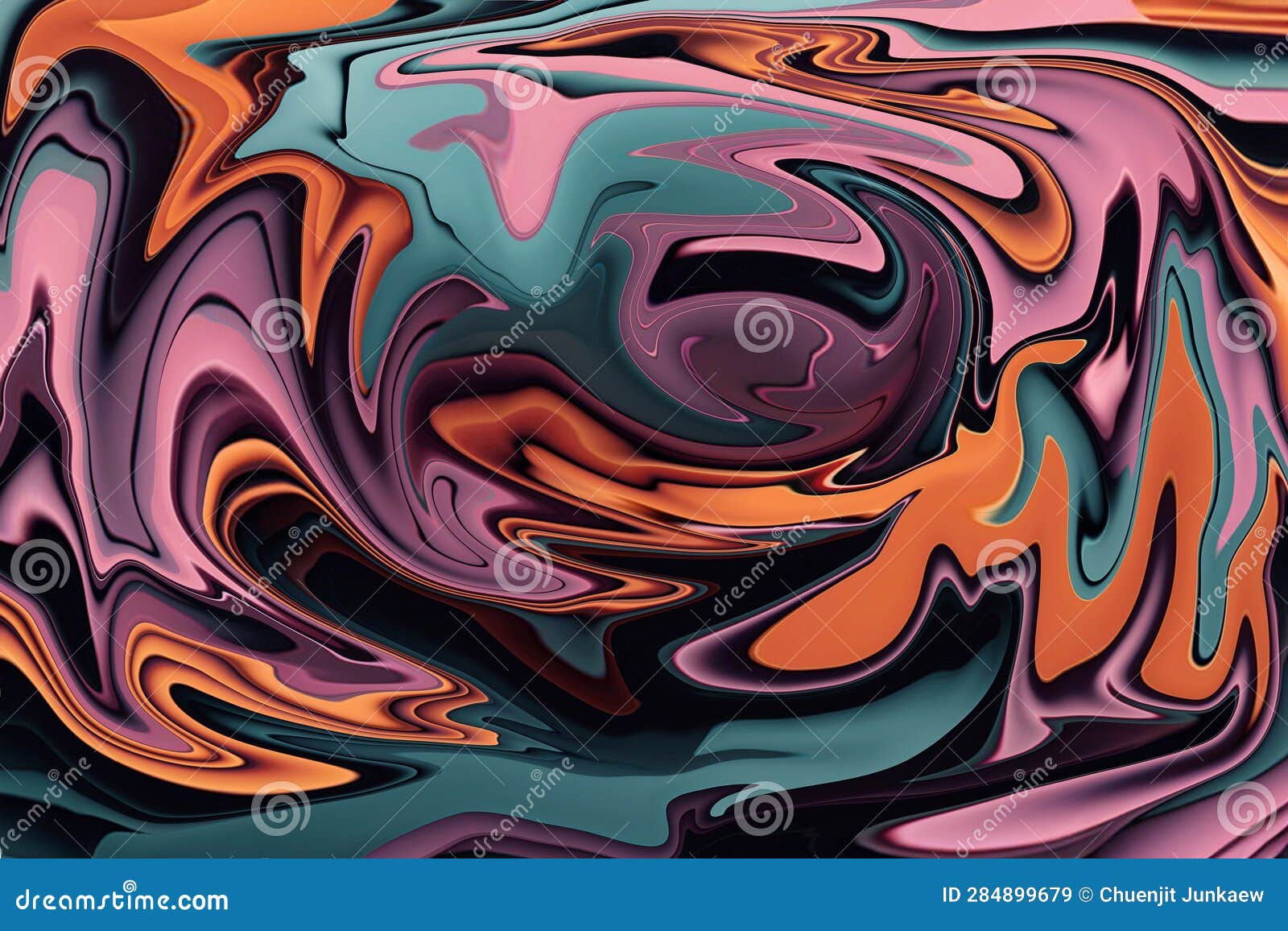 Mix Color Abstract Background Pil Paint Style, Generative AI Stock ...