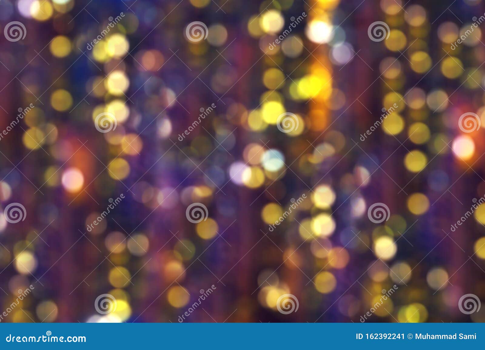 Mix Color Bokeh Light Background Stock Illustration - Illustration of ...