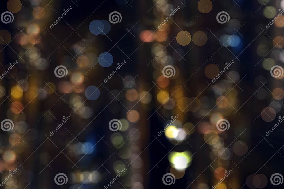Mix Color Bokeh Light Background Stock Image - Image of glow, light ...