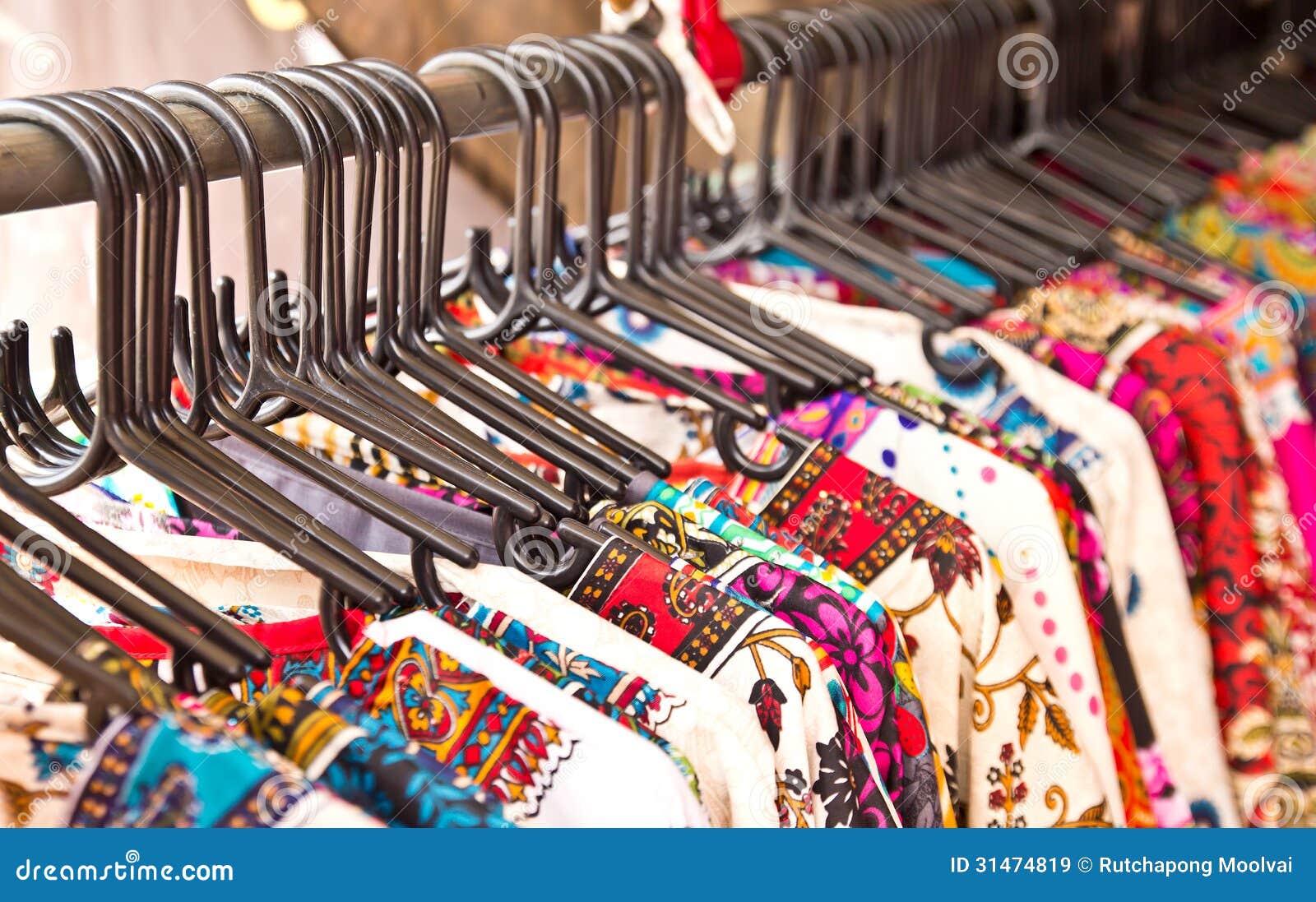 Mix color clothes and Tie stock image. Image of clothes - 31474819