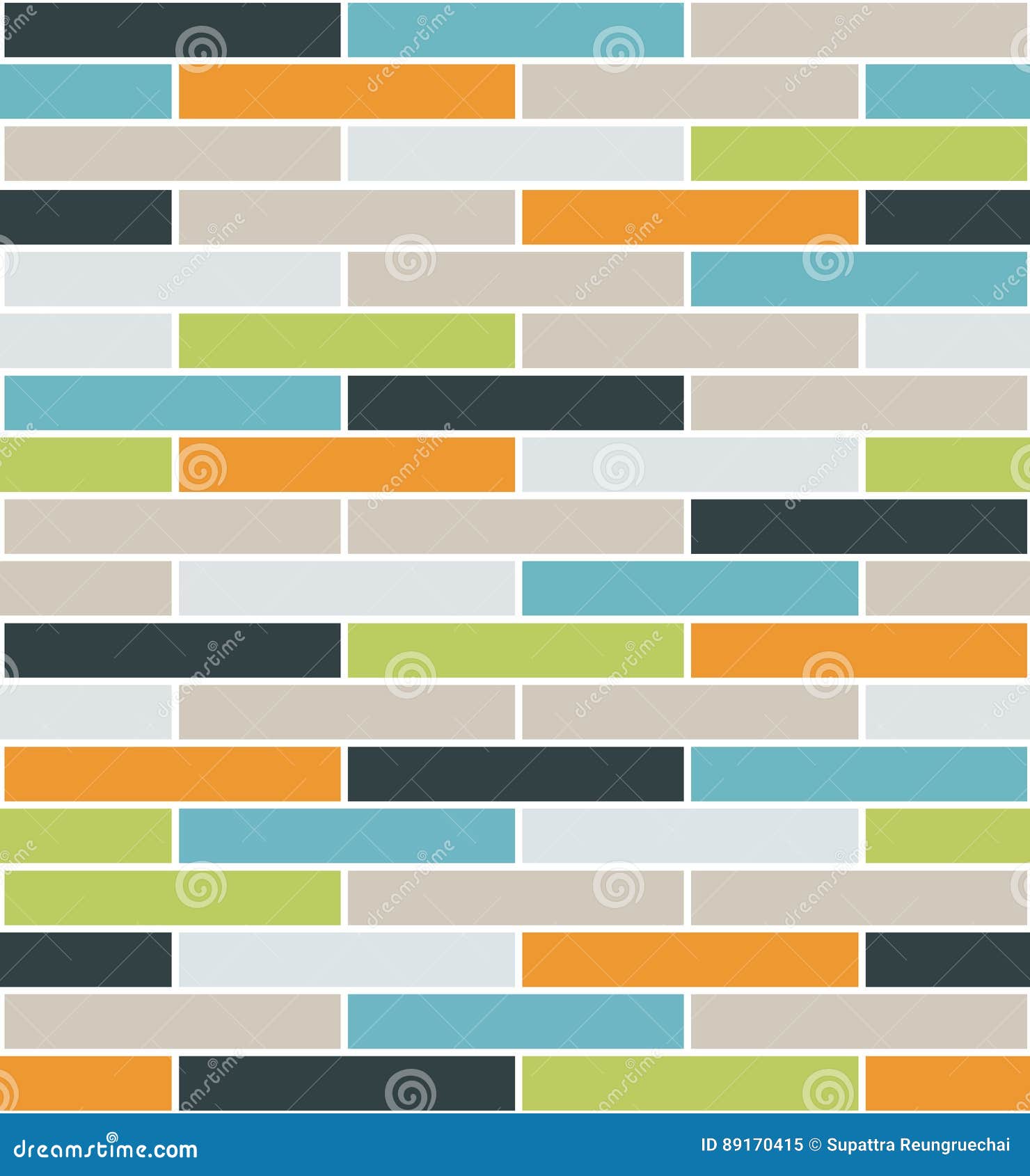 Mix Color Mosaic Tile for Decoration. Stock Vector - Illustration of ...