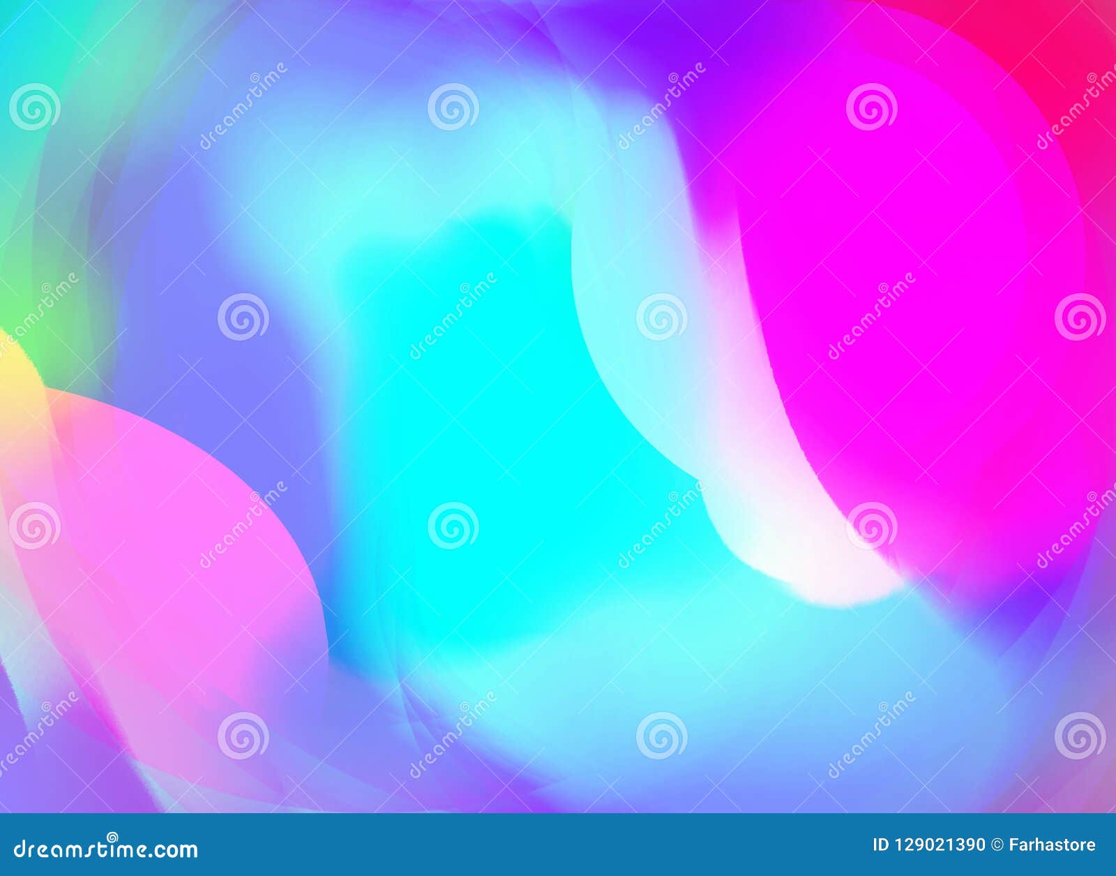 Blury Gradient Seamless Pattern With Optical Illusion Cartoon Vector ...