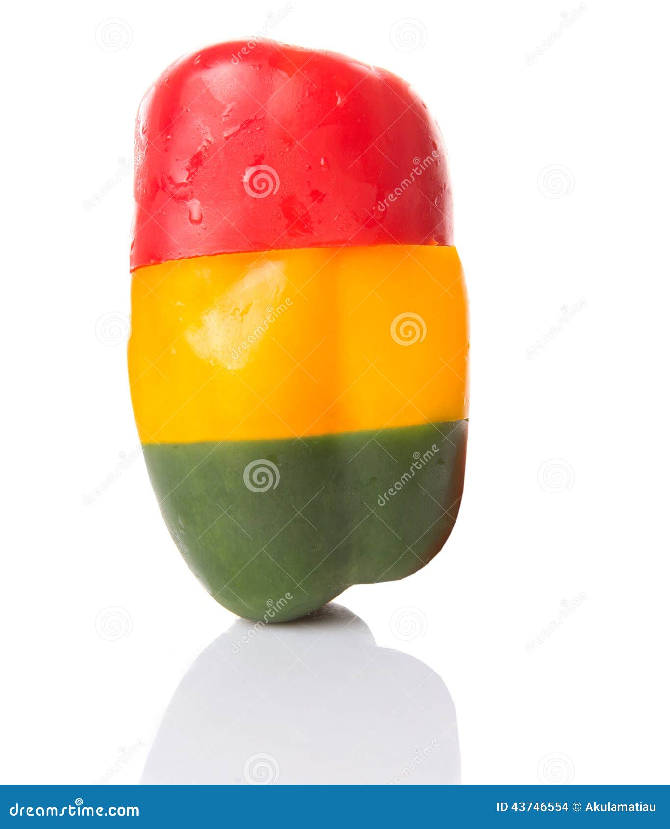 Mix Colored Capsicum II stock photo. Image of tasty, isolated - 43746554