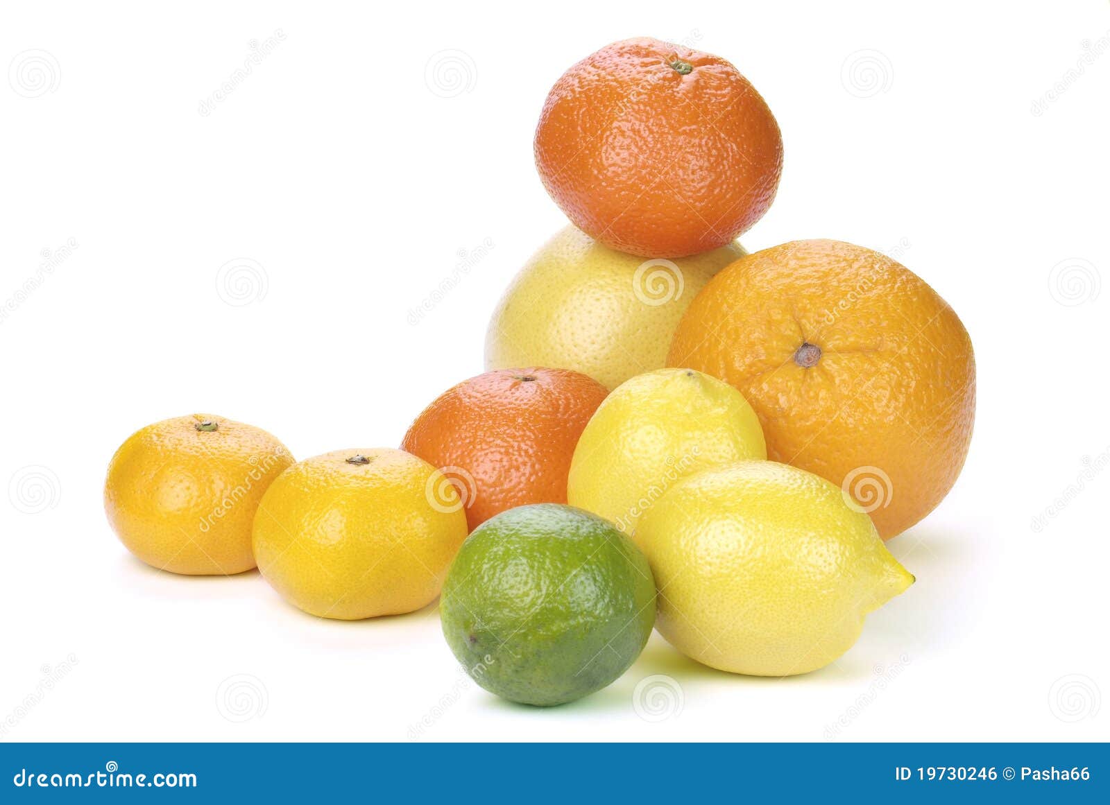Mix of Colorful Citrus Fruit Stock Photo - Image of lemon, ingredient ...