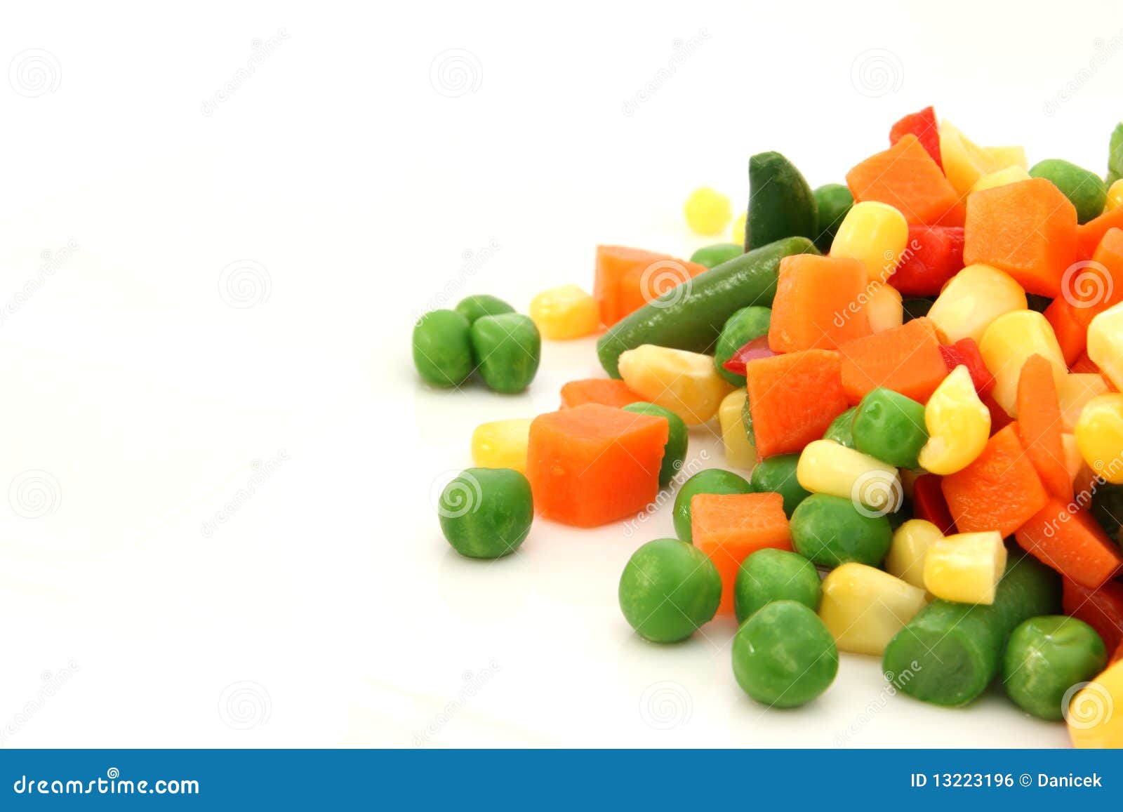 Mix of Cooked Vegetable on Plate Stock Photo - Image of carrot, maize ...