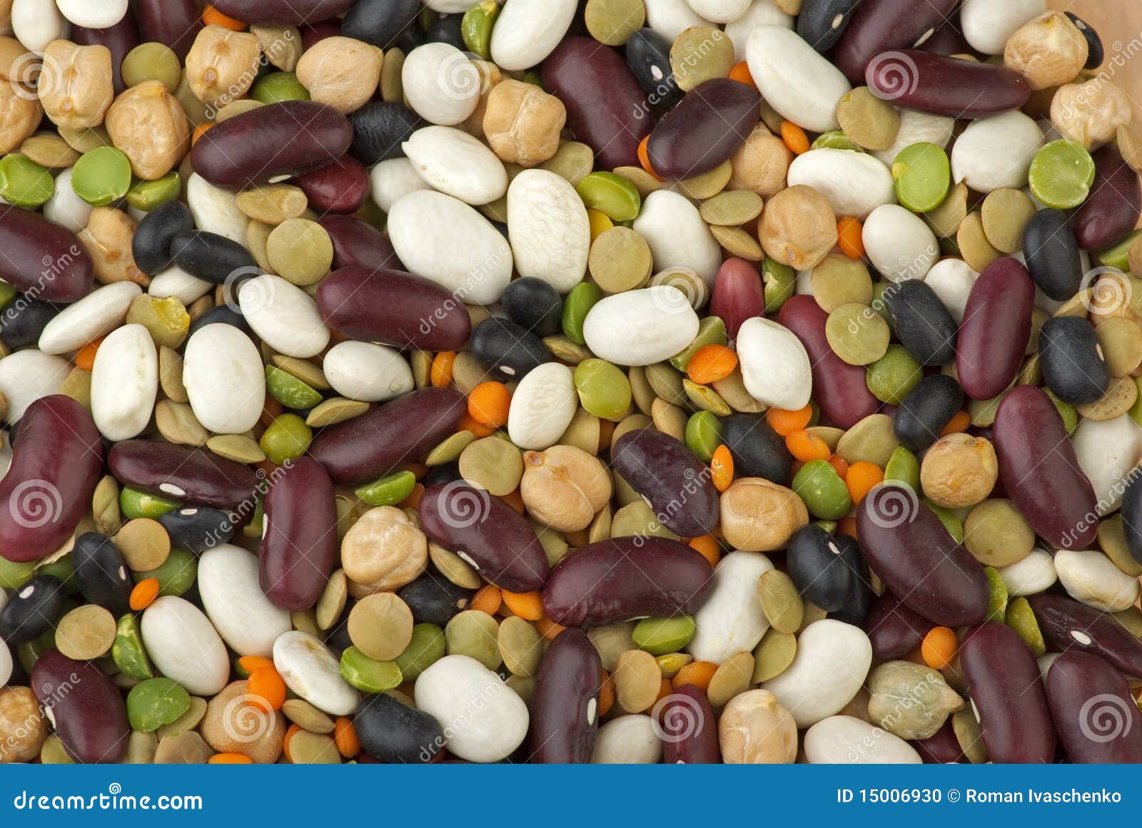 Mix from different beans stock photo. Image of lentil - 15006930