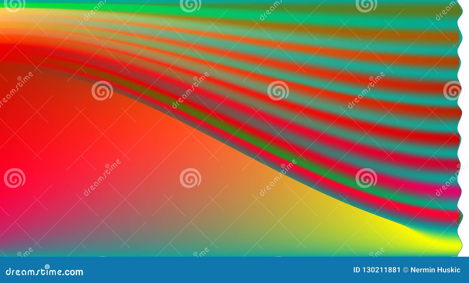 Mix of Different Colors on Gradient Background Stock Vector ...