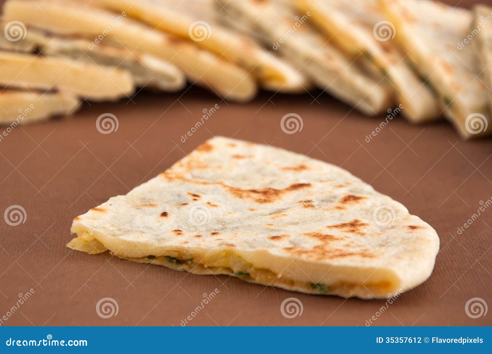 Mix of Different Indian Breads - Naan Stock Photo - Image of basic ...
