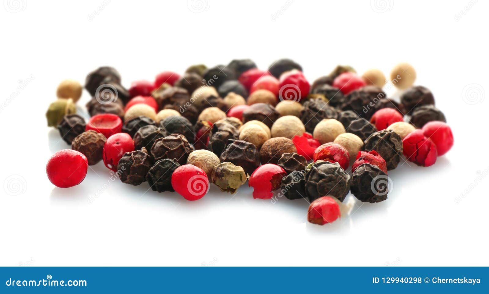 Mix of Different Pepper Grains Stock Photo - Image of gastronomy ...