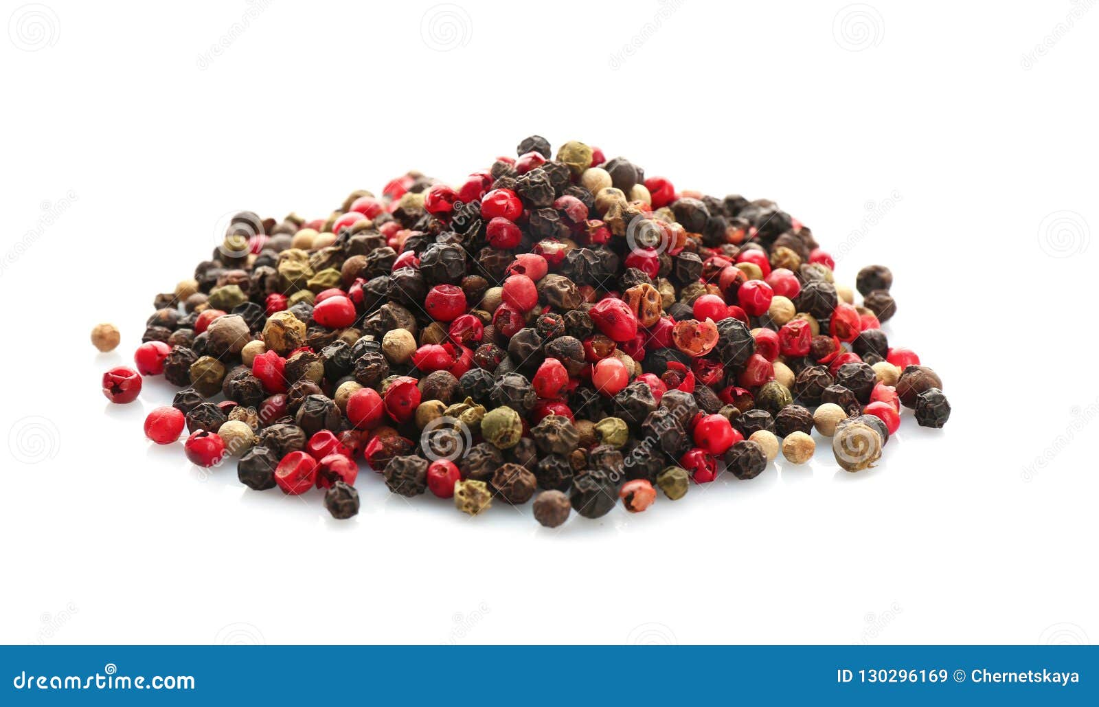 Mix of Different Pepper Grains Stock Image - Image of herbal, flavor ...