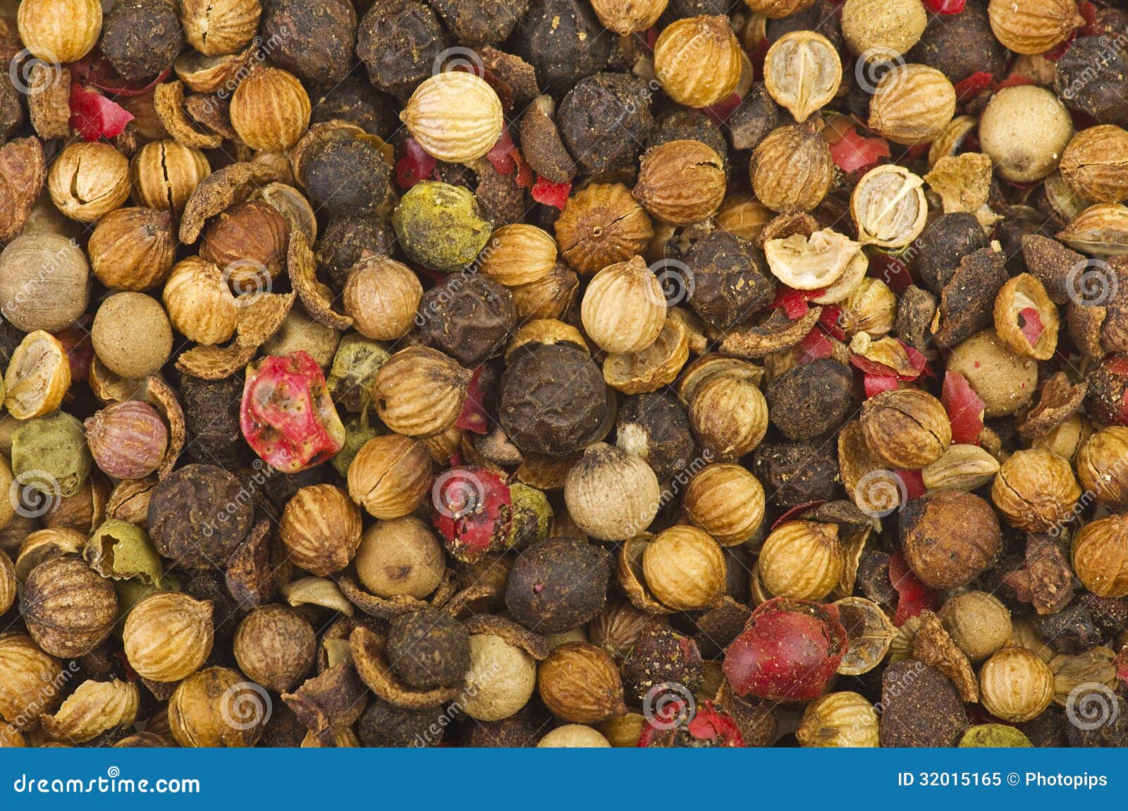 Mix of Different Peppers Balls Stock Image - Image of grinder, nature ...