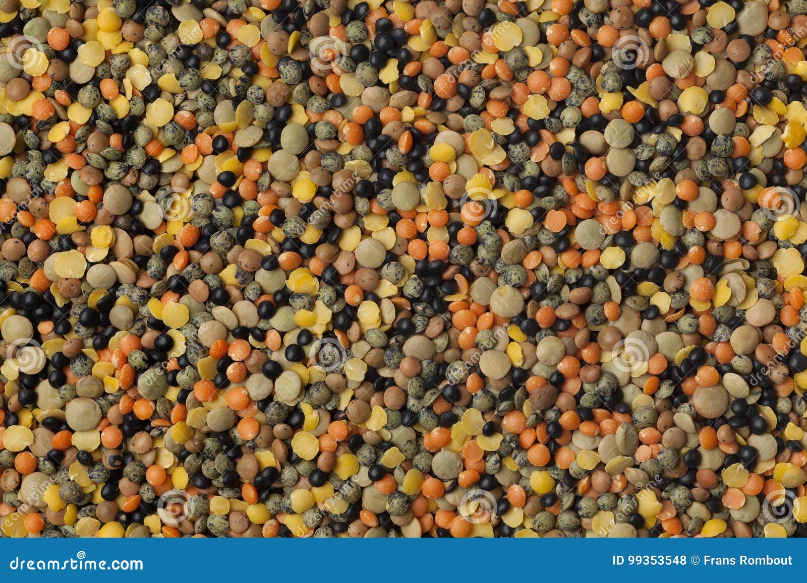 Mix of Different Types of Lentils Stock Photo - Image of variety ...