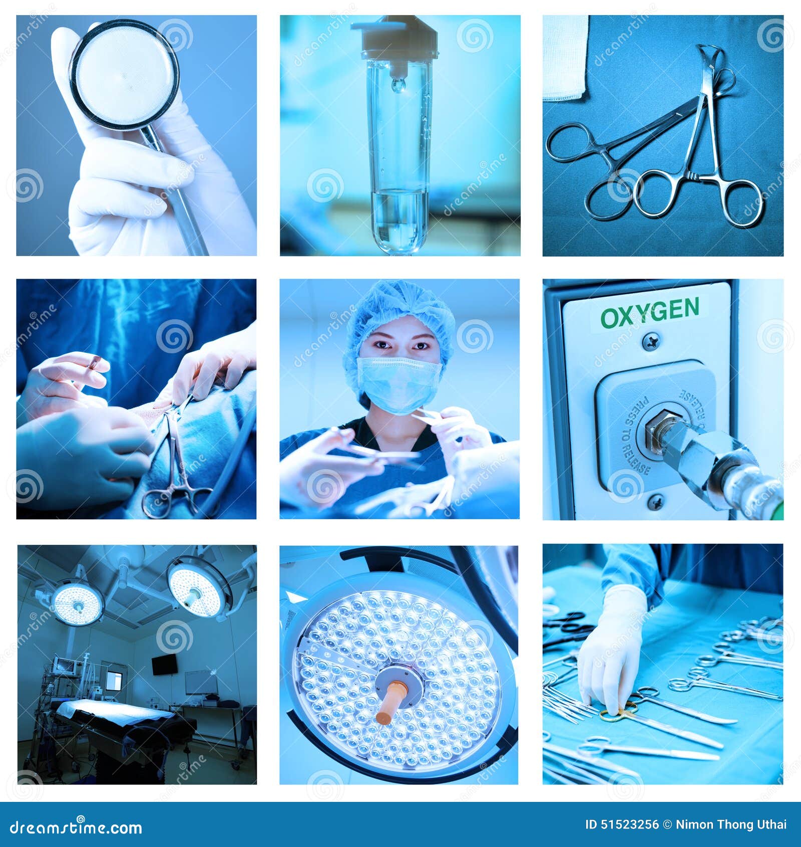 Mix of Equipment and Medical in Operating Room Stock Photo - Image of ...