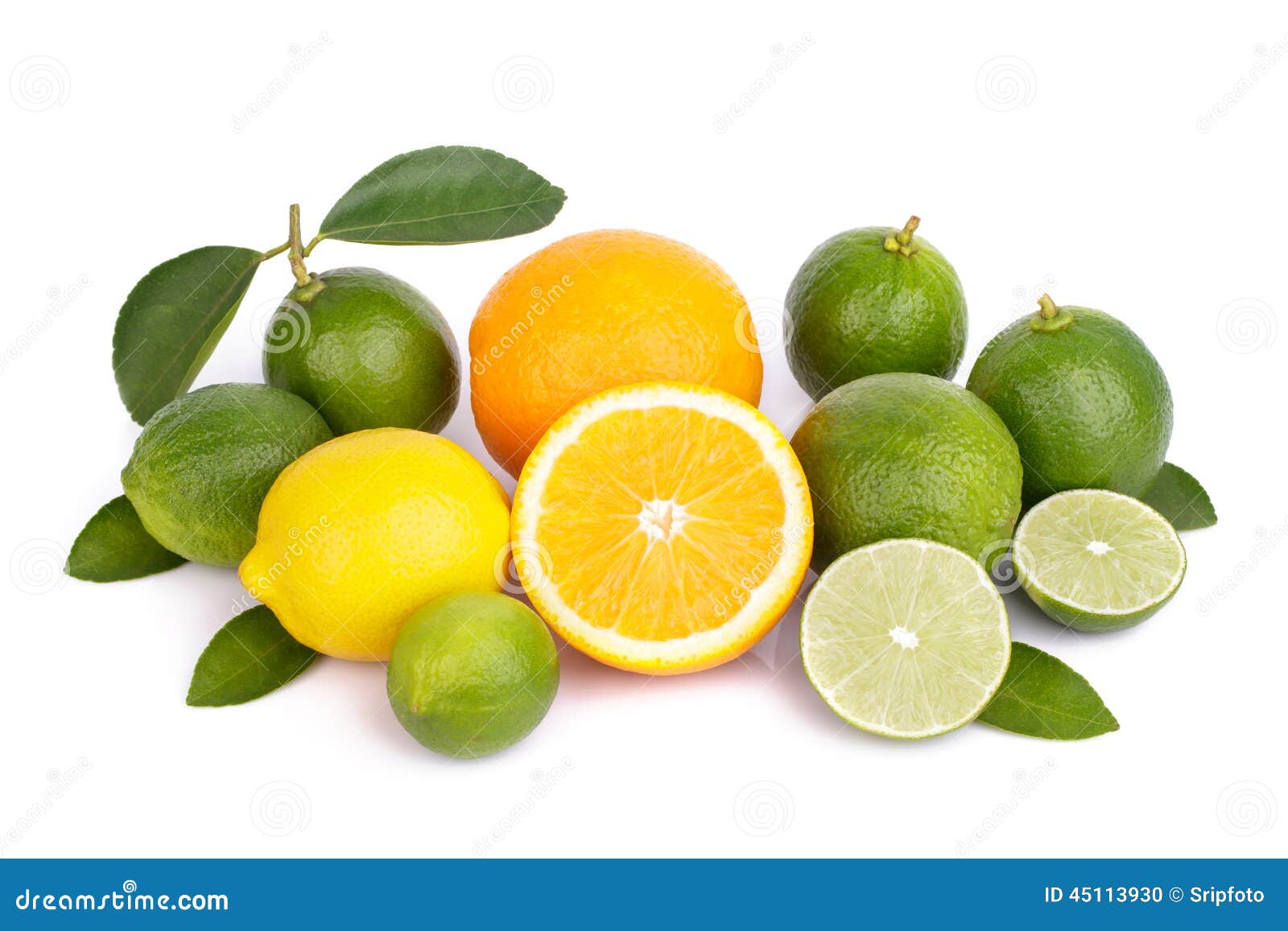 Mix of fresh citrus fruits stock photo. Image of natural - 45113930