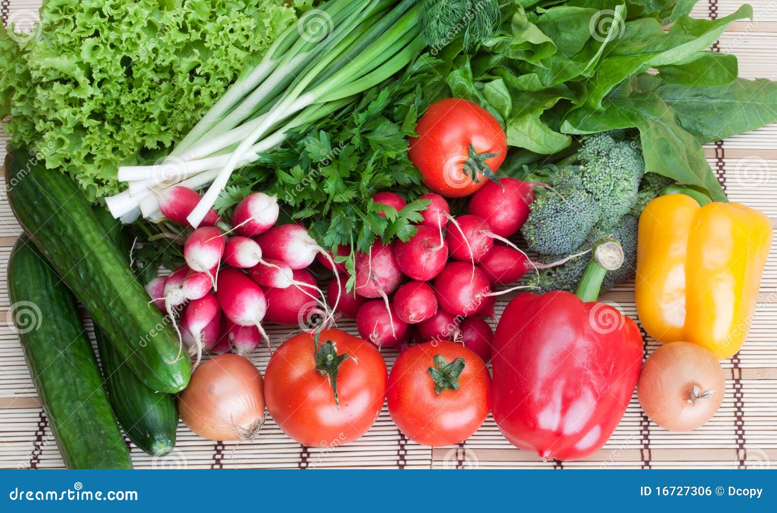 Mix of fresh vegetables stock photo. Image of vitamins - 16727306