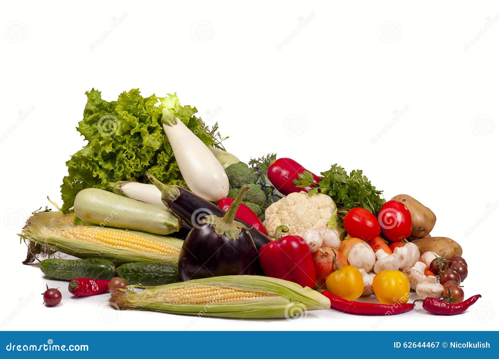 Mix of fresh vegetables stock image. Image of ingredient - 62644467