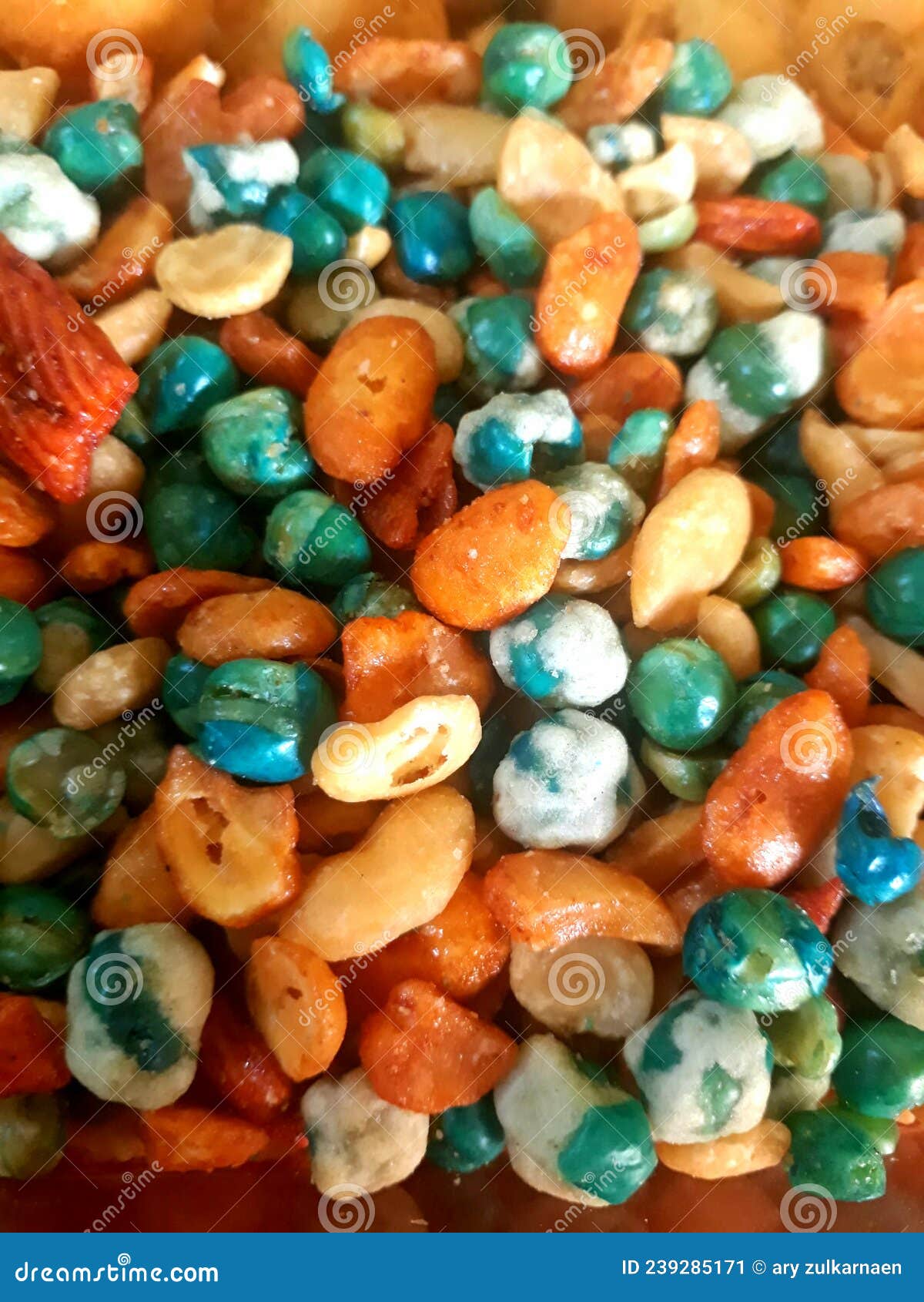 Mix fried bean snack stock image. Image of dessert, fruit - 239285171