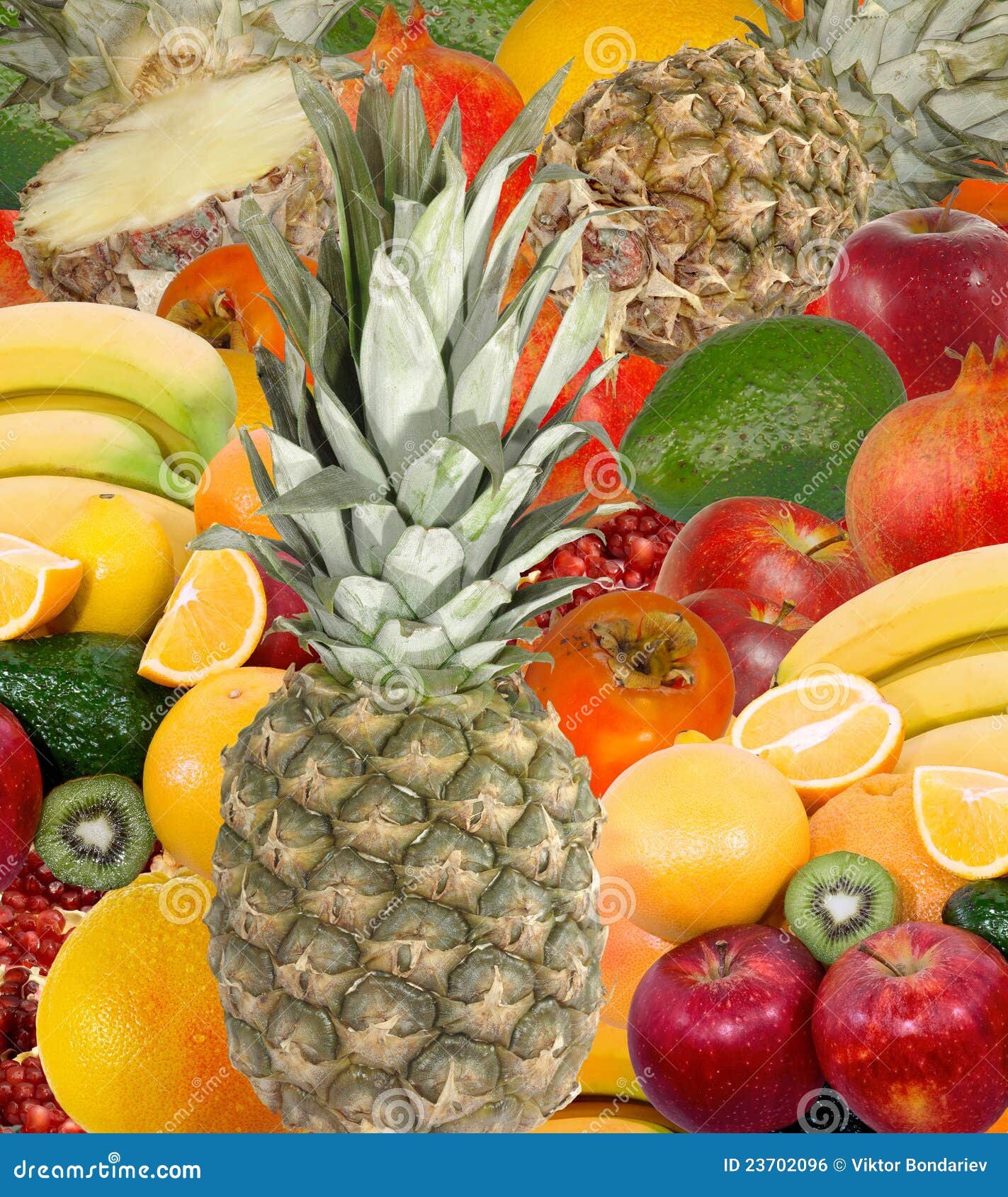 Mix fruit stock photo. Image of market, concept, kiwi - 23702096