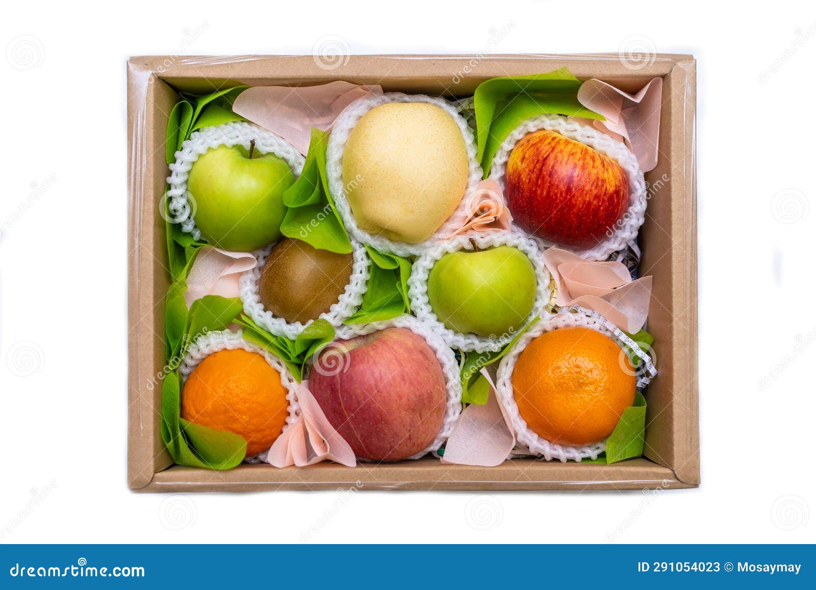 Mix Fruit Set in Box Premium Gift Stock Image - Image of kiwi, fruit ...