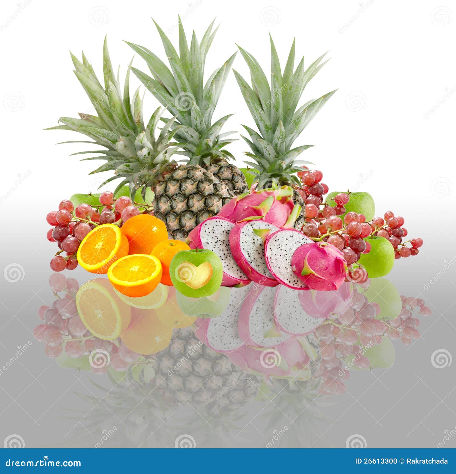 Mix fruits stock photo. Image of vegetarian, seeds, fruits - 26613300