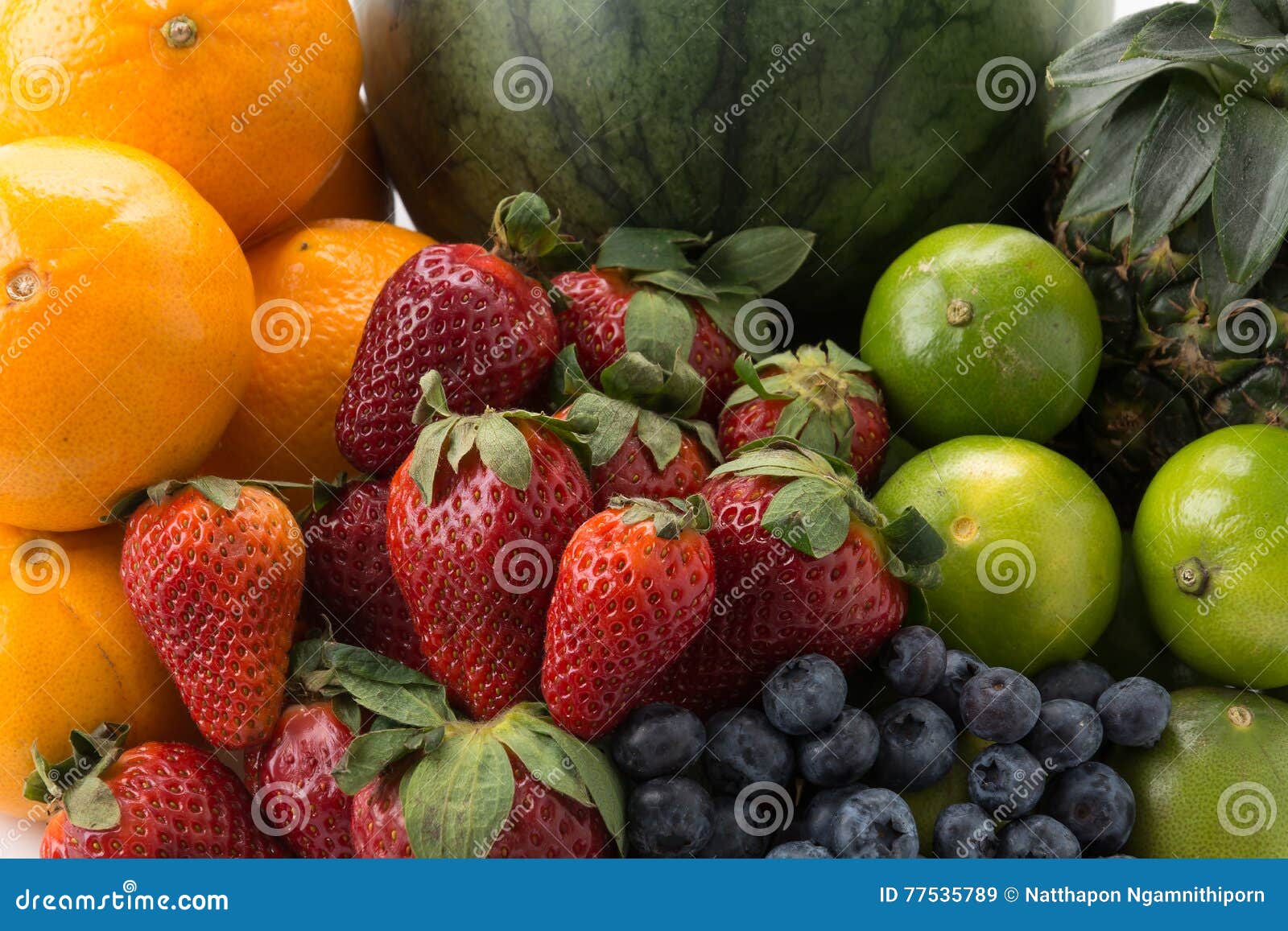 Mix fruits stock image. Image of color, assortment, lemon - 77535789