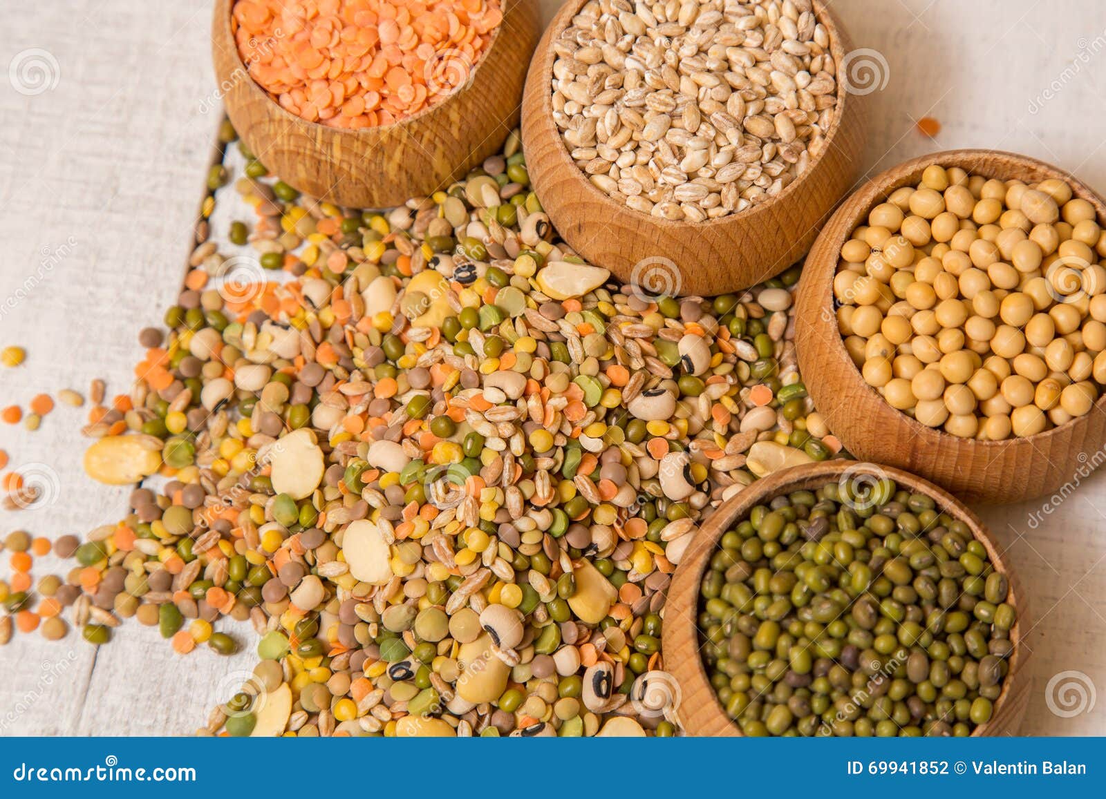 Mix from grain stock photo. Image of grain, healthy, pulse - 69941852