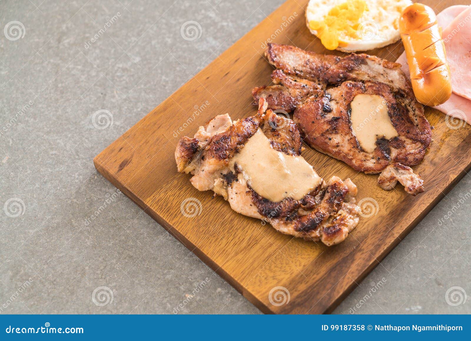 Mix grilled steak stock photo. Image of dinner, ribs - 99187358