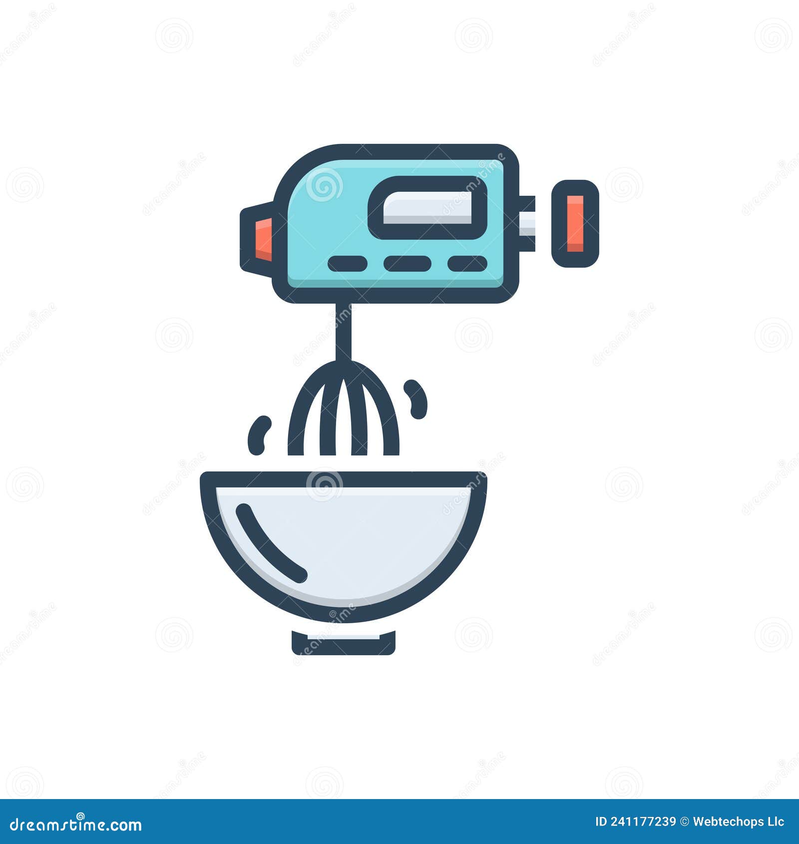 Color Illustration Icon for Mix, Blend and Merging Stock Illustration ...