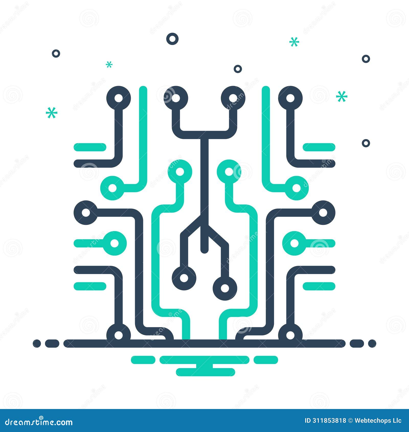 Electrical Motherboard Circuit Future Technology, Eye Cyber Security ...